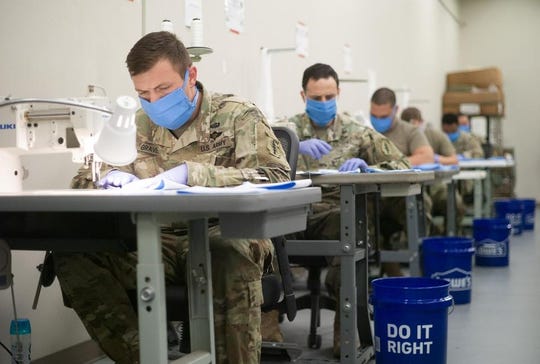 Coronavirus: 7th Group parachute riggers turn skills to fight against ...