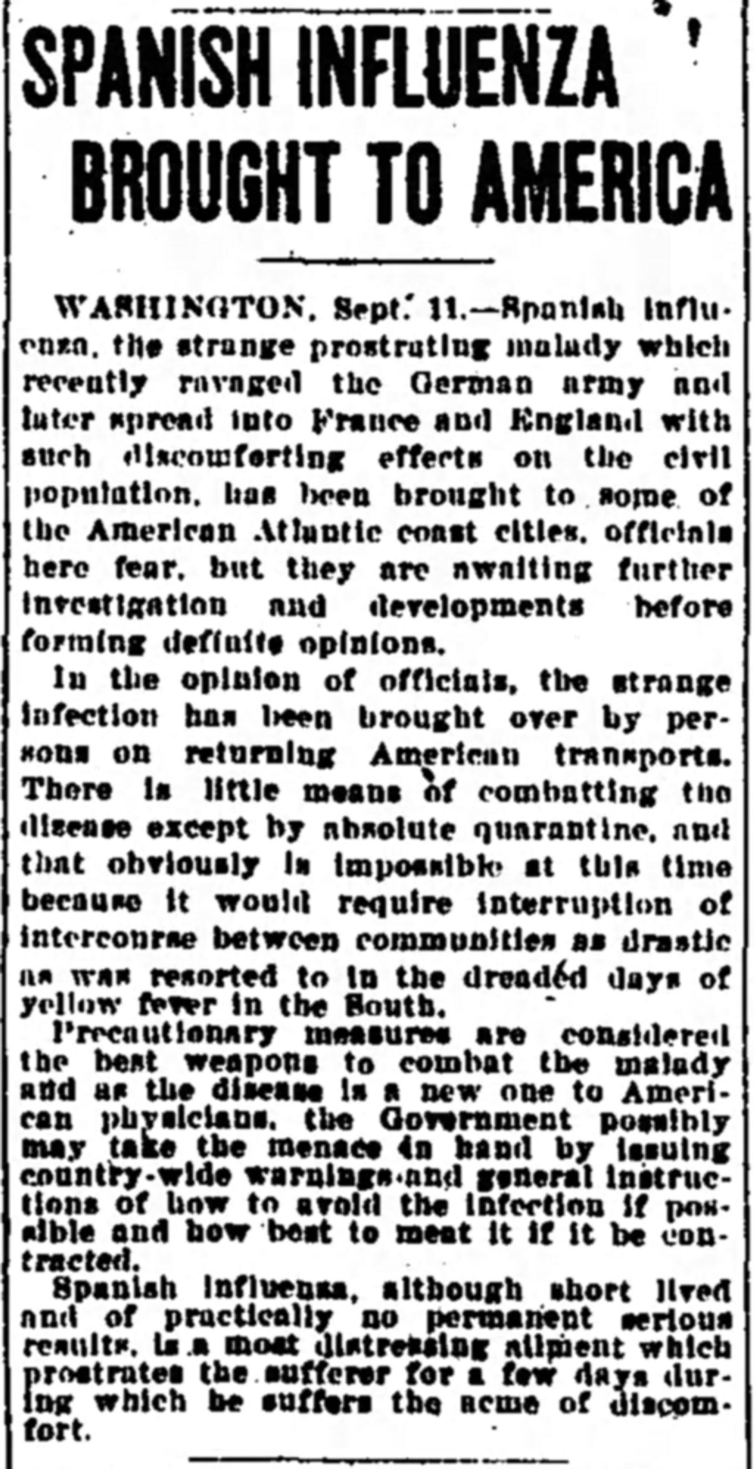Tennessean archives: How the Spanish Flu pandemic came to Nashville