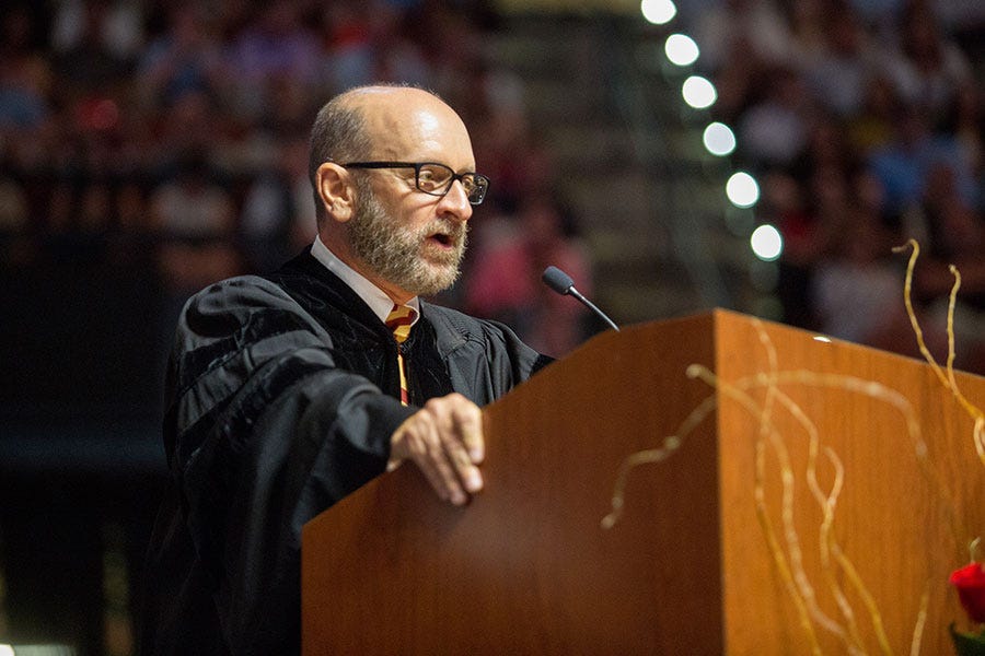 FSU's Mark Zeigler steps into the forefront at 'virtual' commencement
