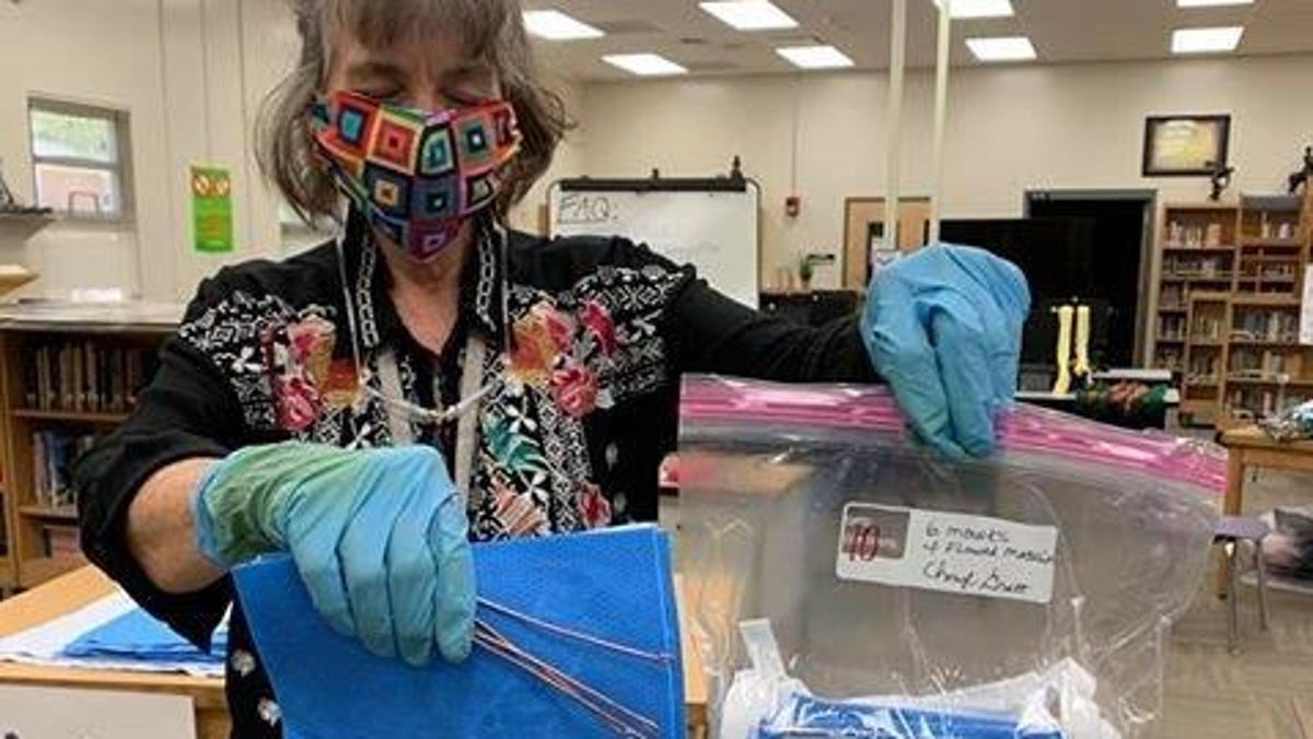 Coronavirus and community: Trash-to-treasure Mask Marvel H600 project