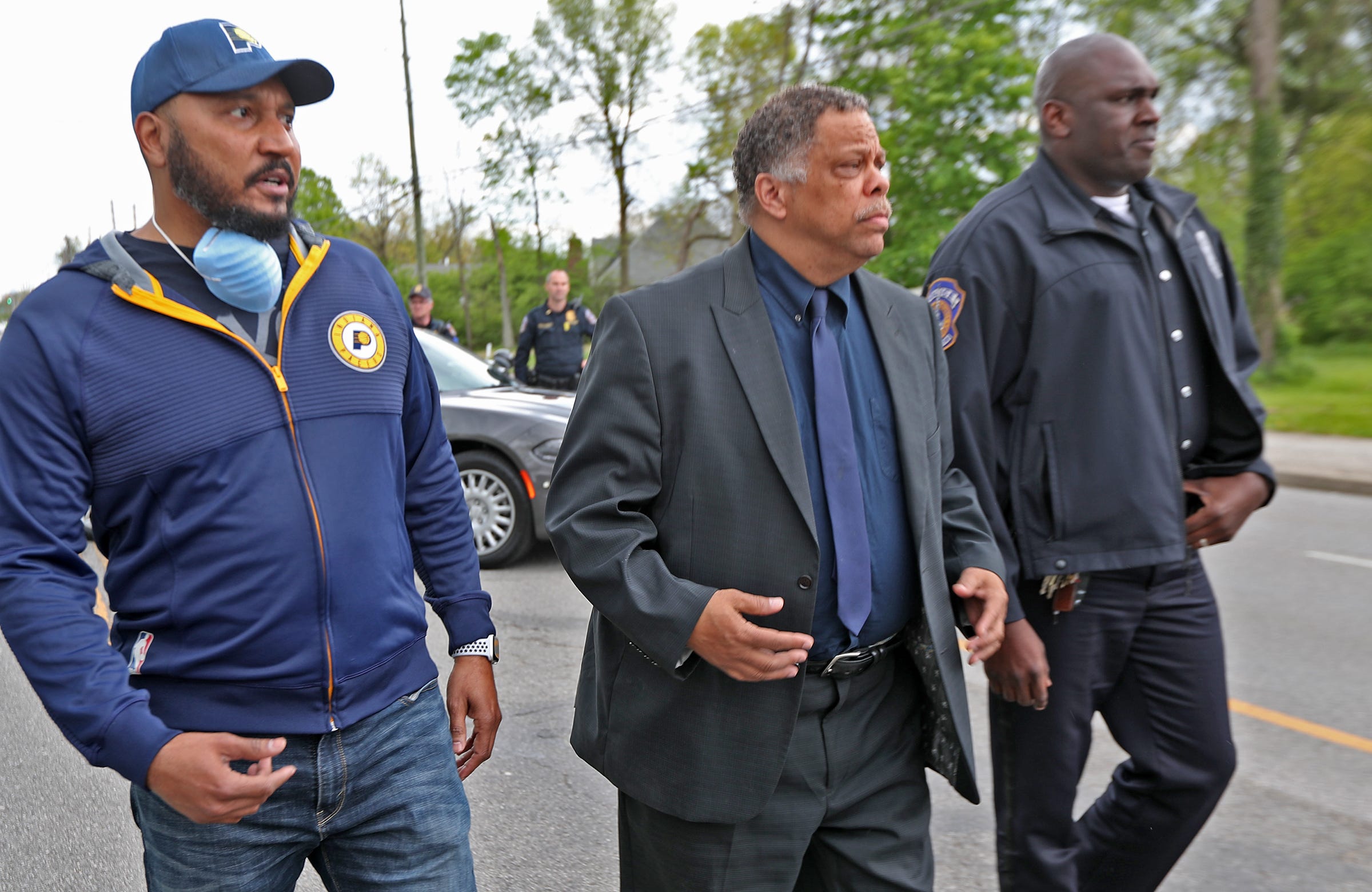 Indianapolis detective who made 'closed casket' joke suspended