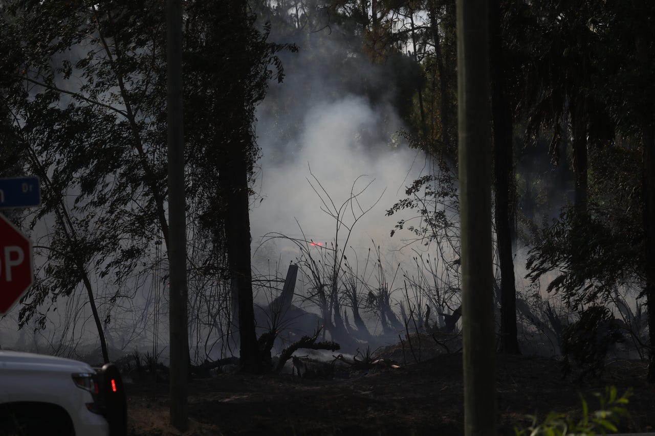 Brush fires Southwest Florida: Lee, Collier battle brush fires ...