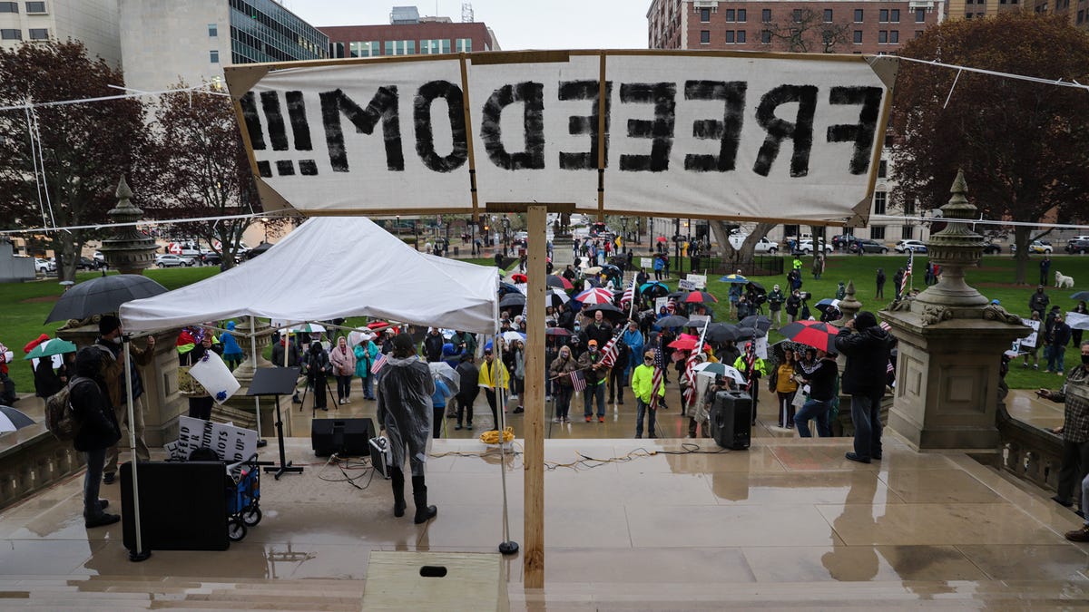 How coronavirus riled up Michigan —and spawned a resistance movement