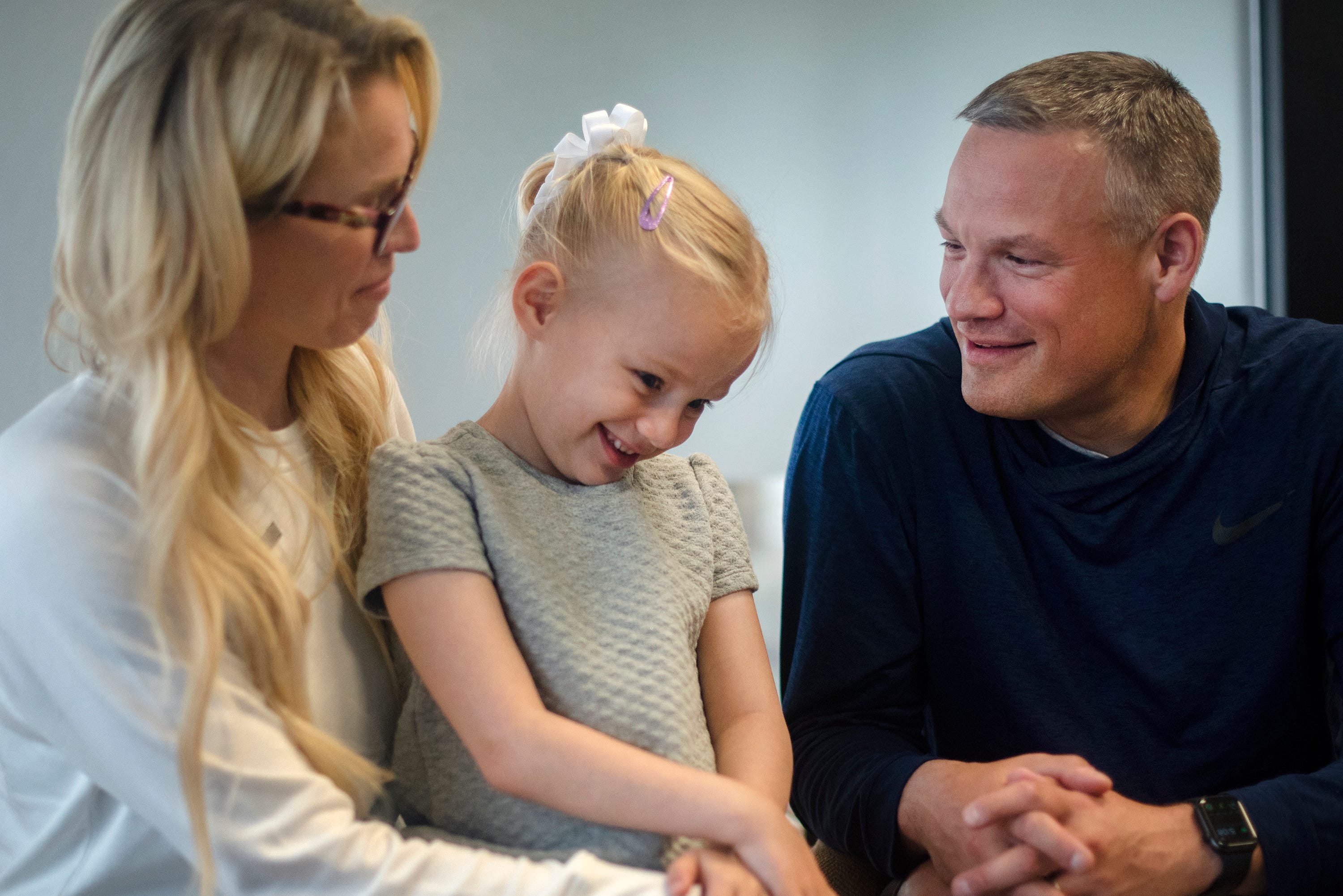 Drake coach's family copes with second daughter needing brain surgery