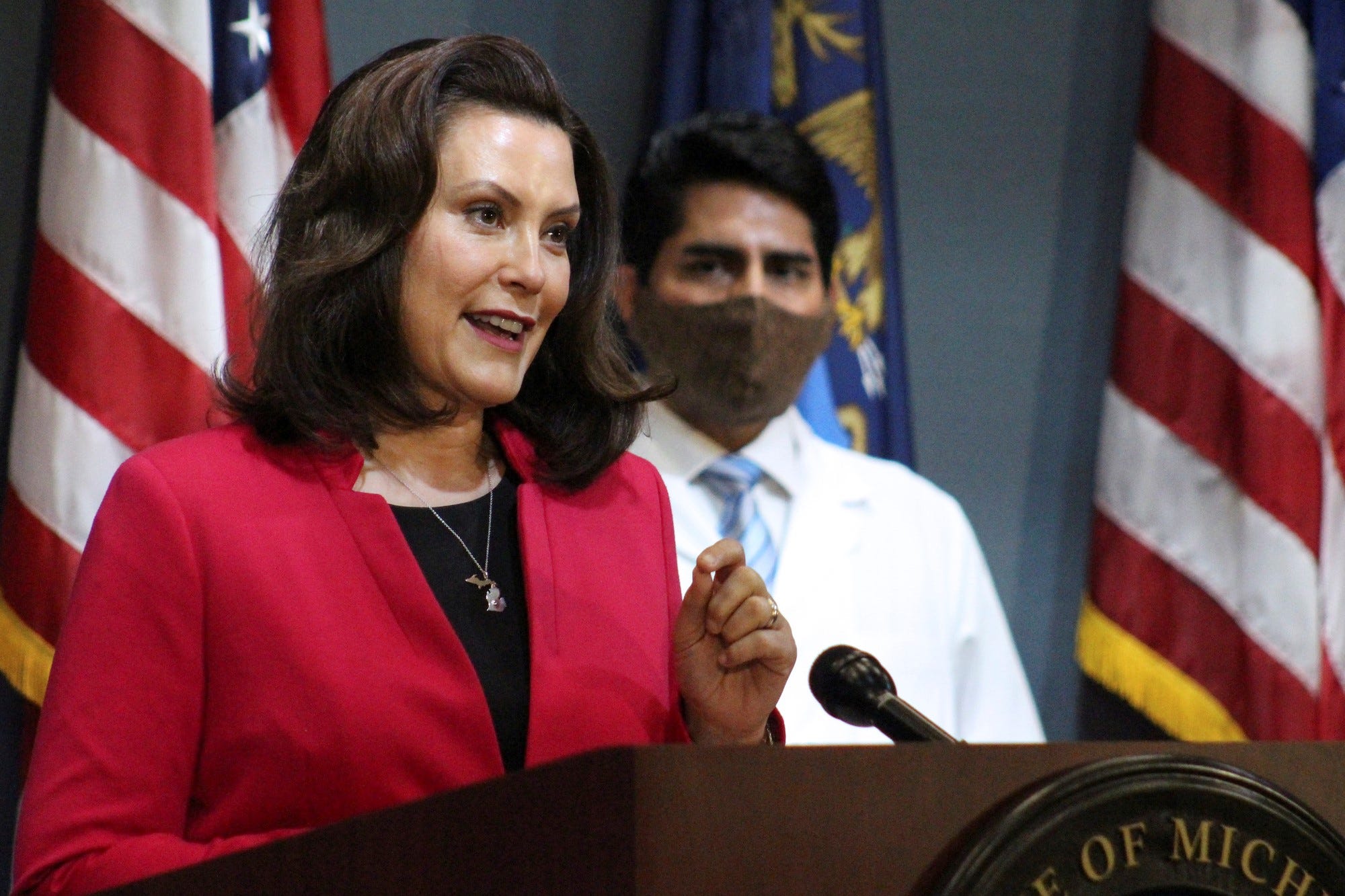 Whitmer talks Michigan infrastructure after dam failures cause floods