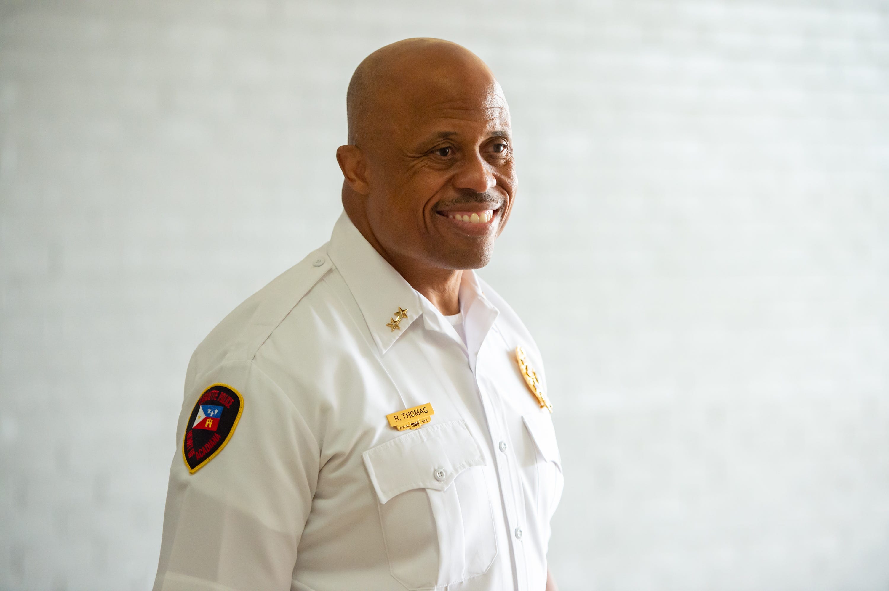 Ex-Lafayette Deputy Police Chief Reggie Thomas to run for city marshal