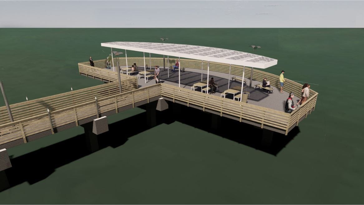 Corpus Christi's $7.5M Cole Park Pier project will include new amenities