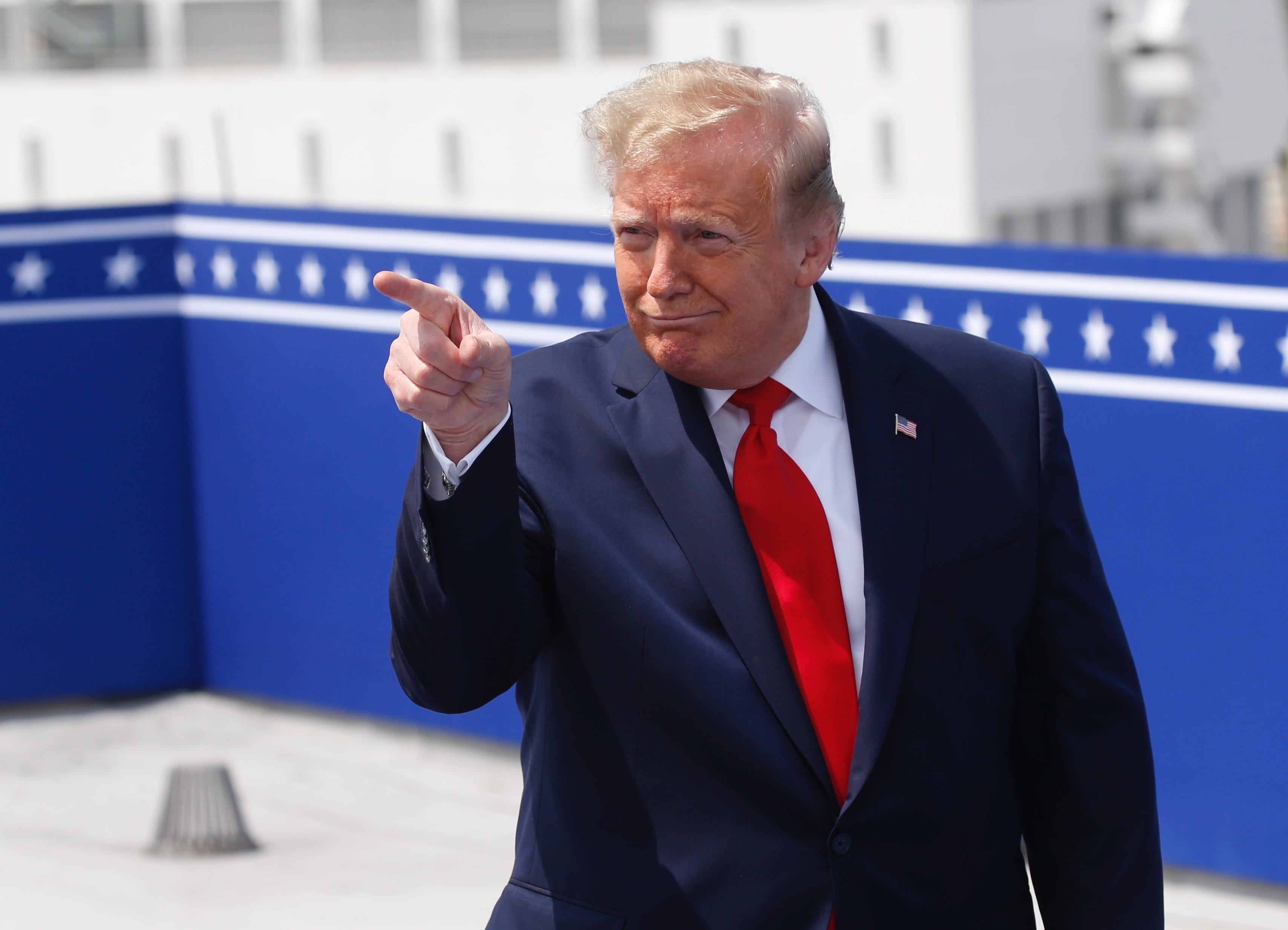 Trump declares new era of NASA spaceflight with SpaceX manned launch