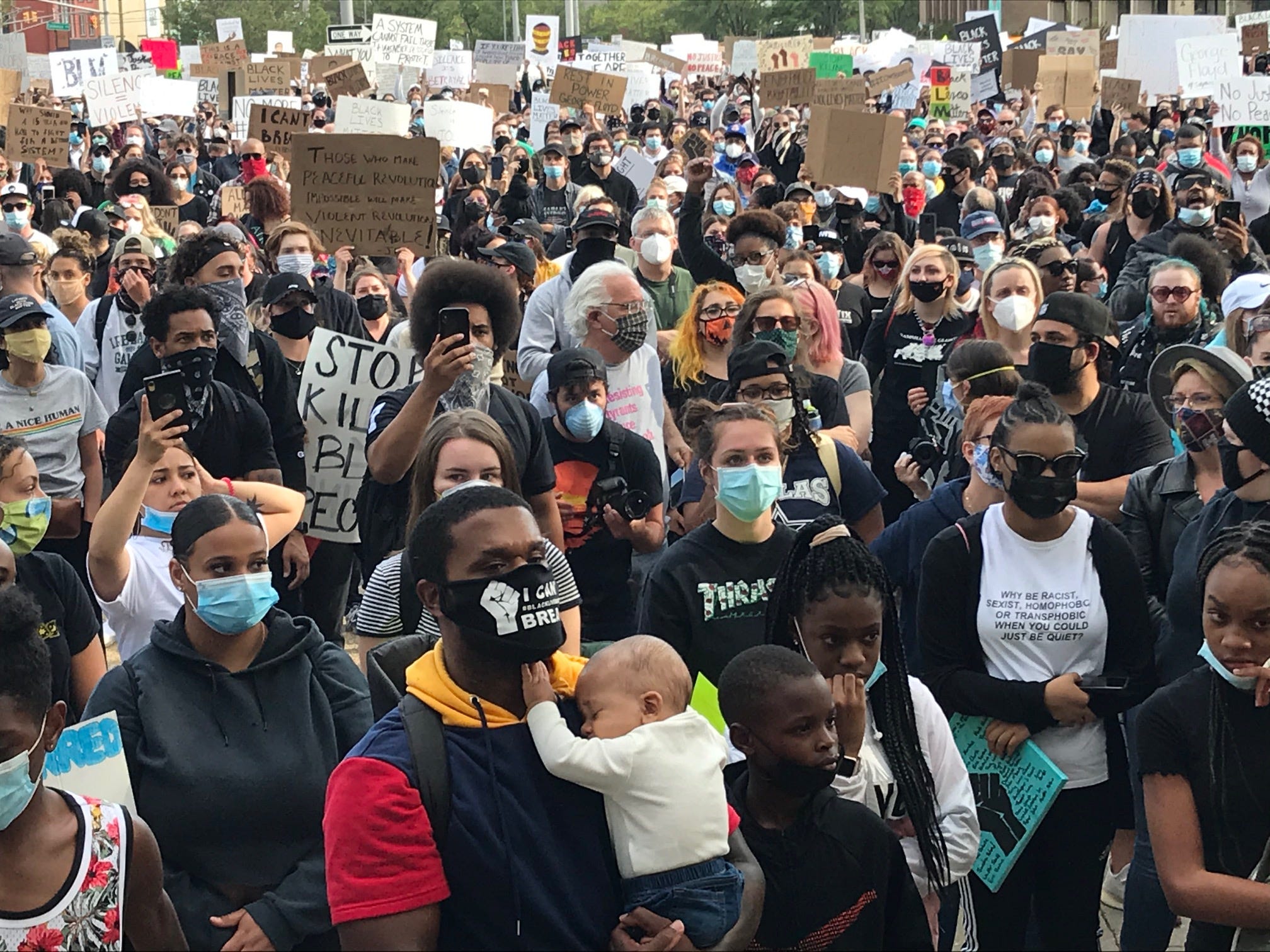 NJ protests: Freehold marches for George Floyd