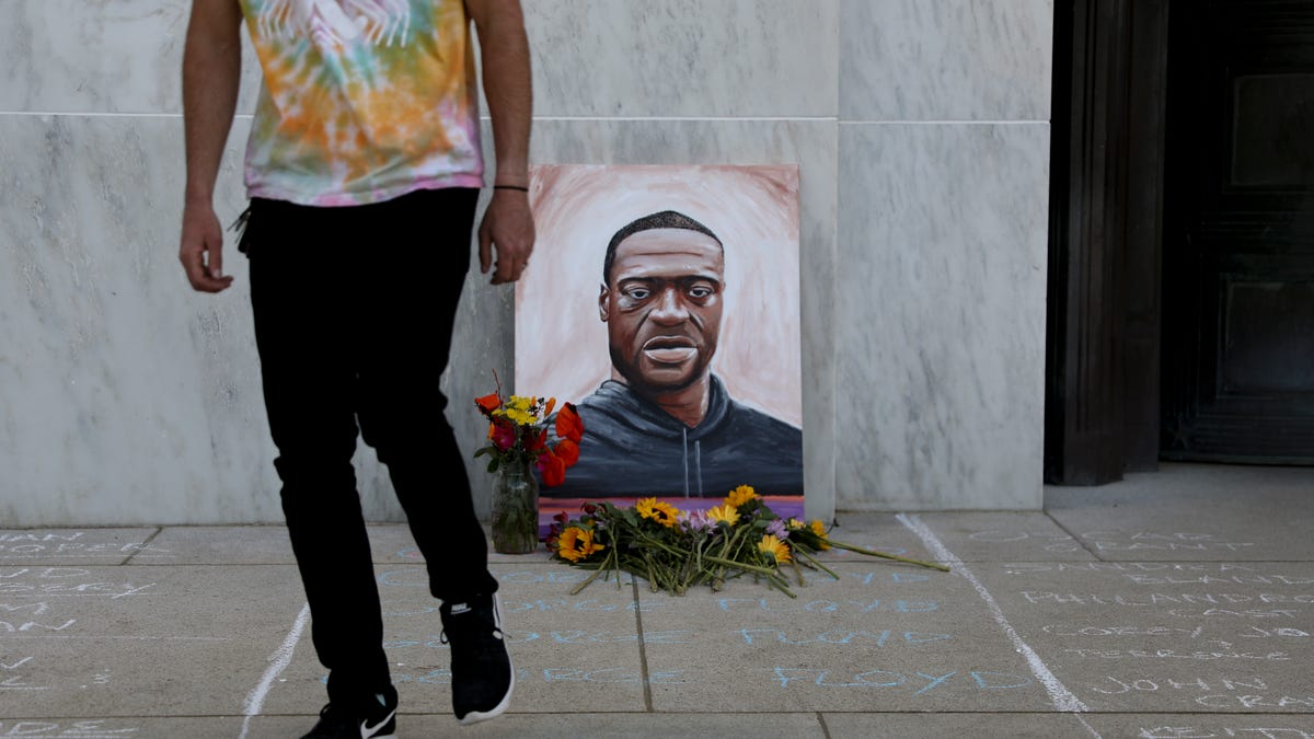 PHOTOS: Supporters celebrate black culture and remember George Floyd at ...