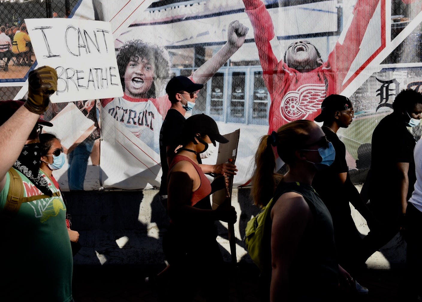 Apologies, oversight and a promise mark 10th night of Detroit protests