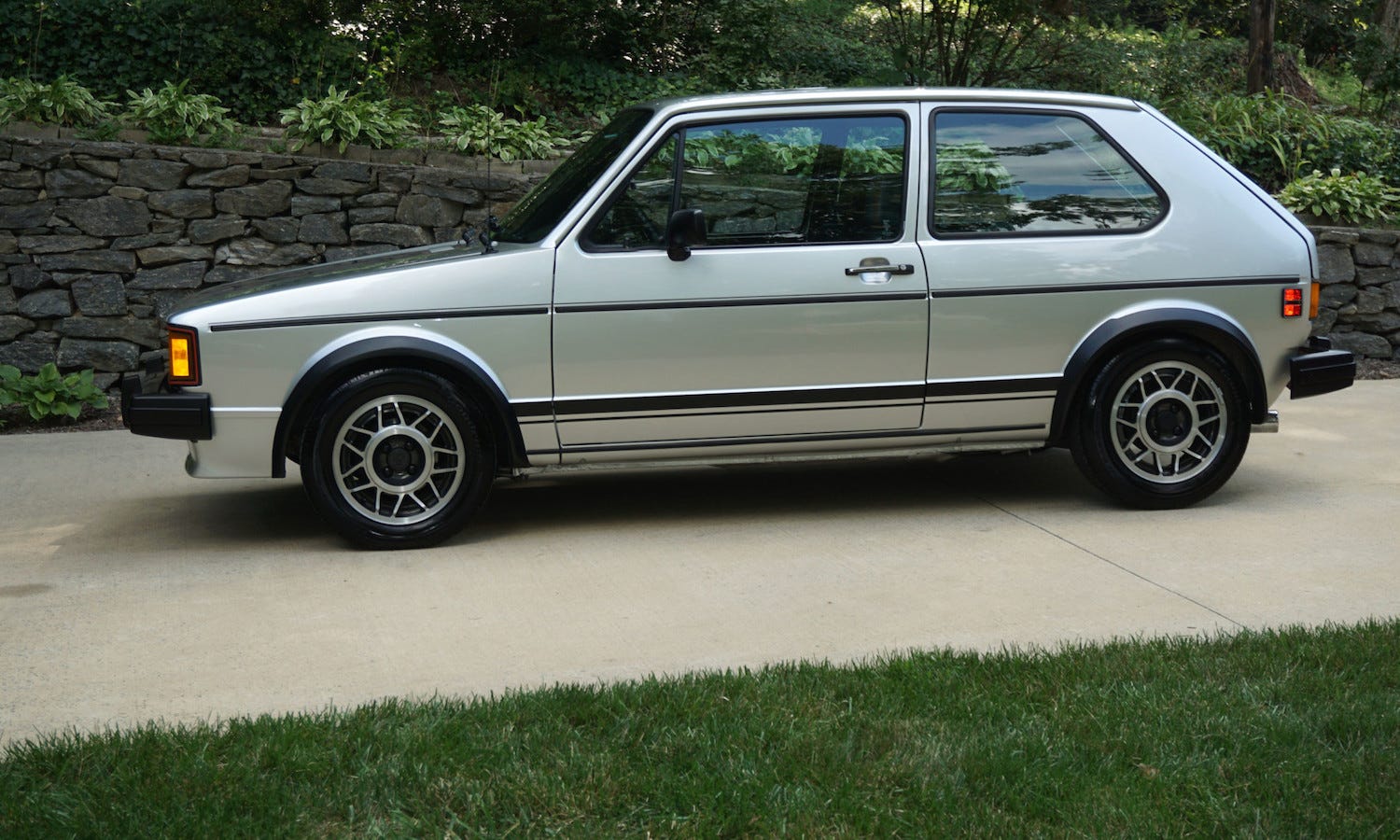 The vintage Volkswagen Rabbit springs to life with collectors
