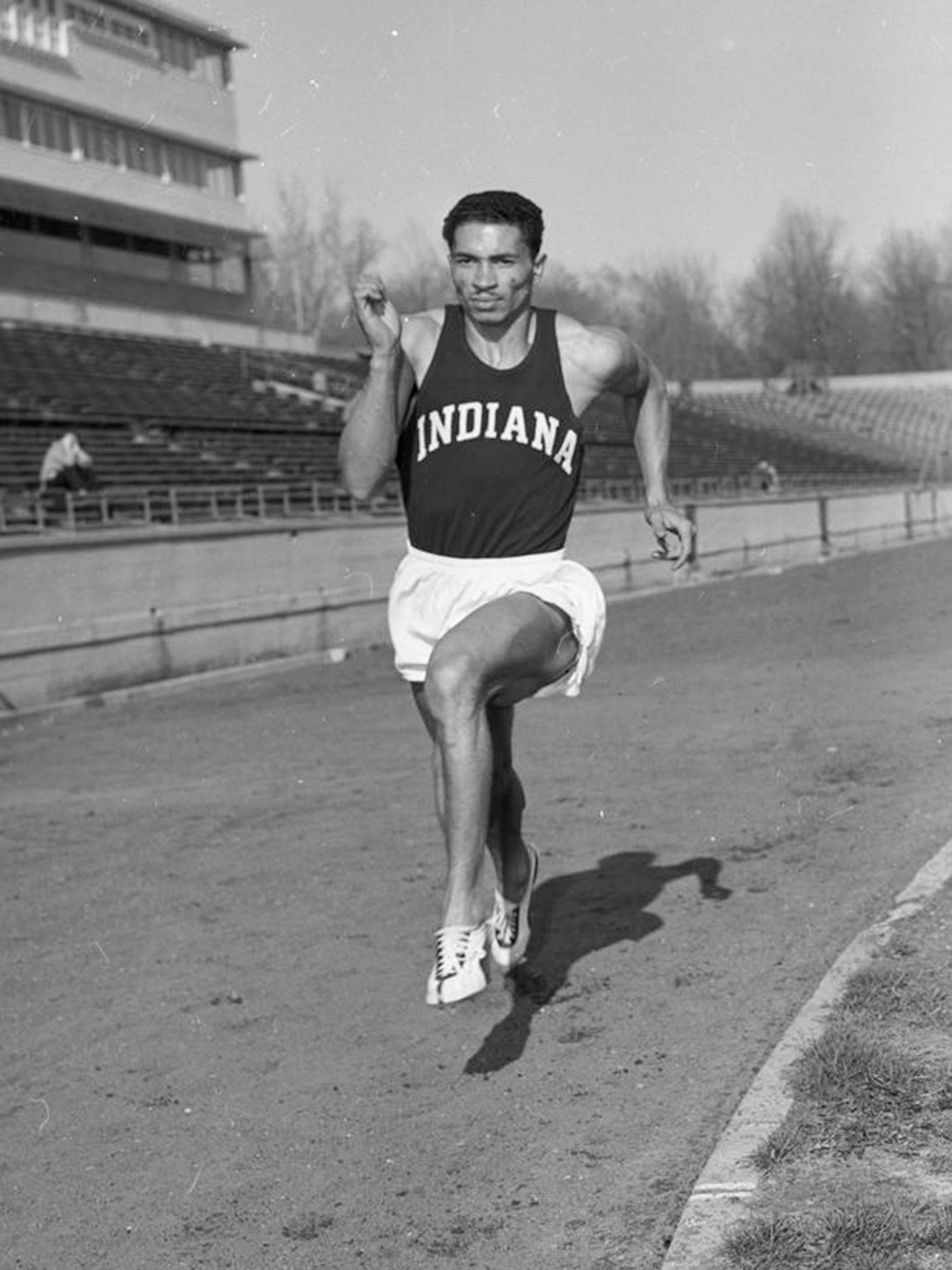 IU Olympic champion Greg Bell is a poet, too