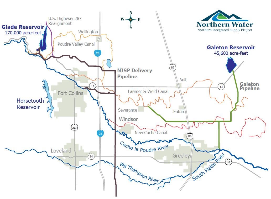 Larimer County commissioners approve permit for Glade Reservoir