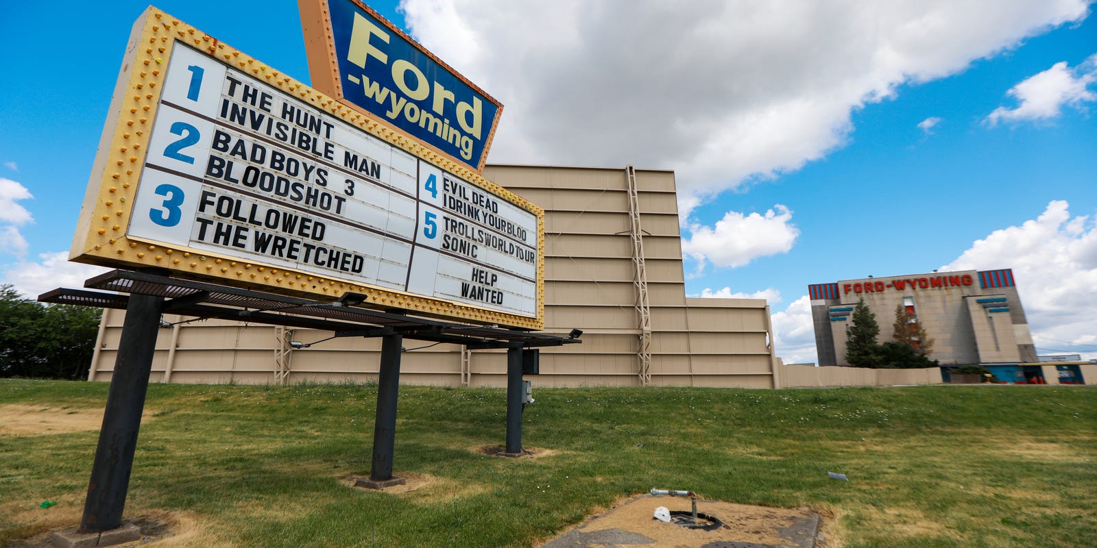 Ford-Wyoming Drive-In has biggest box-office gross for weekend in US