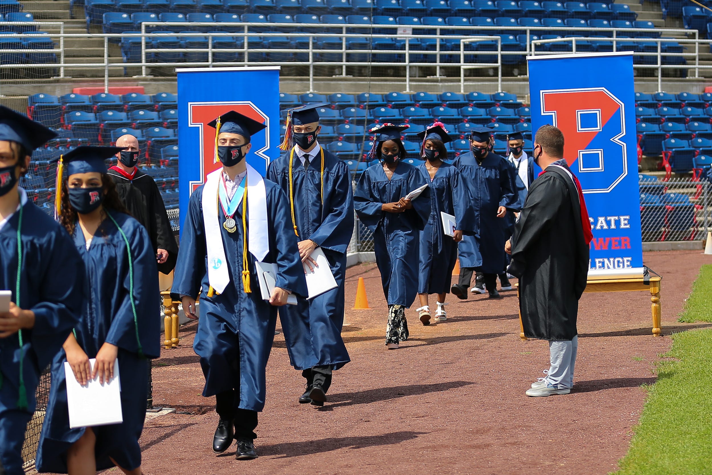 New York high school graduations feel more normal in 2021