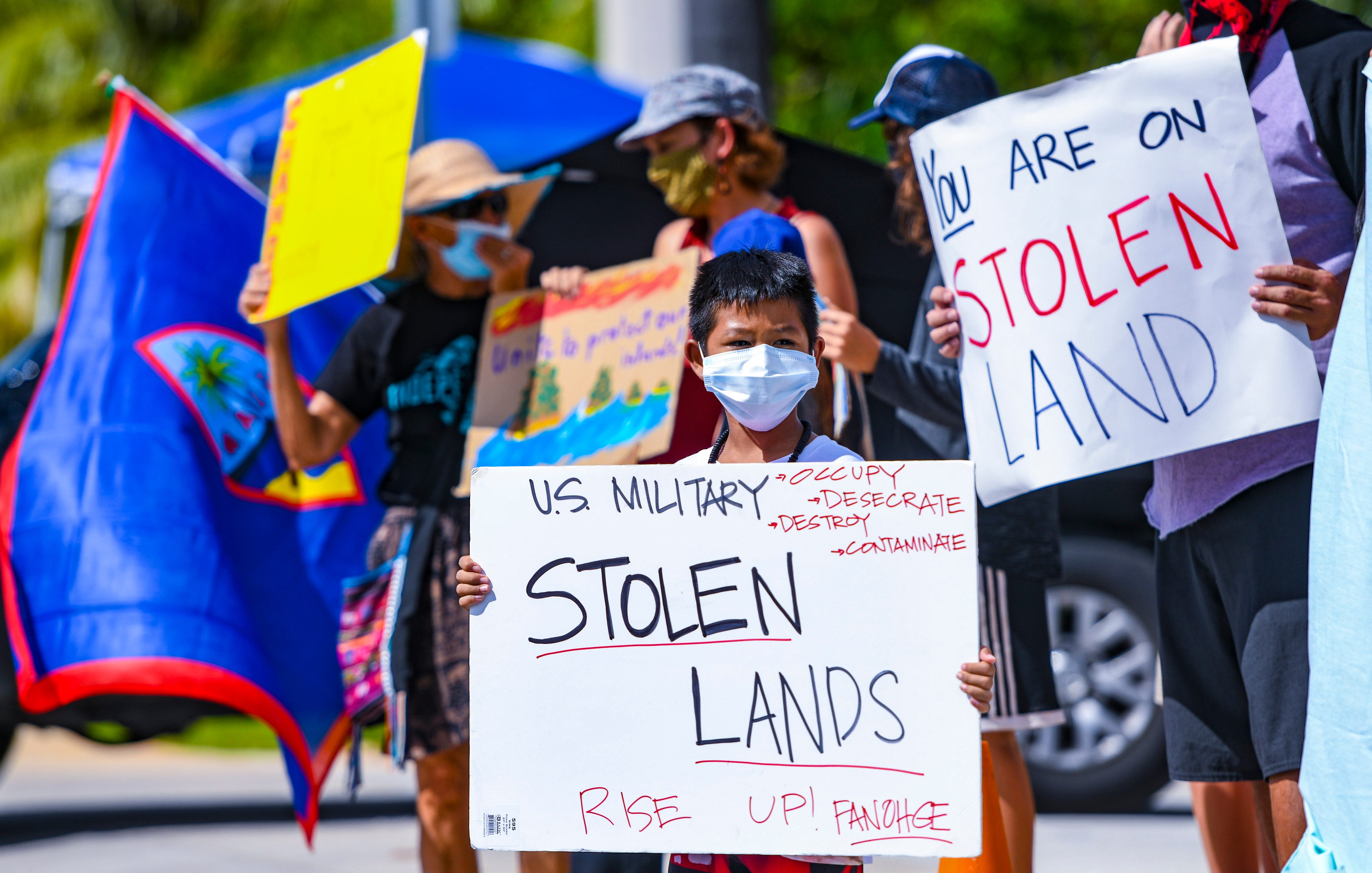 'It's just an injustice all around': Protest against military ...