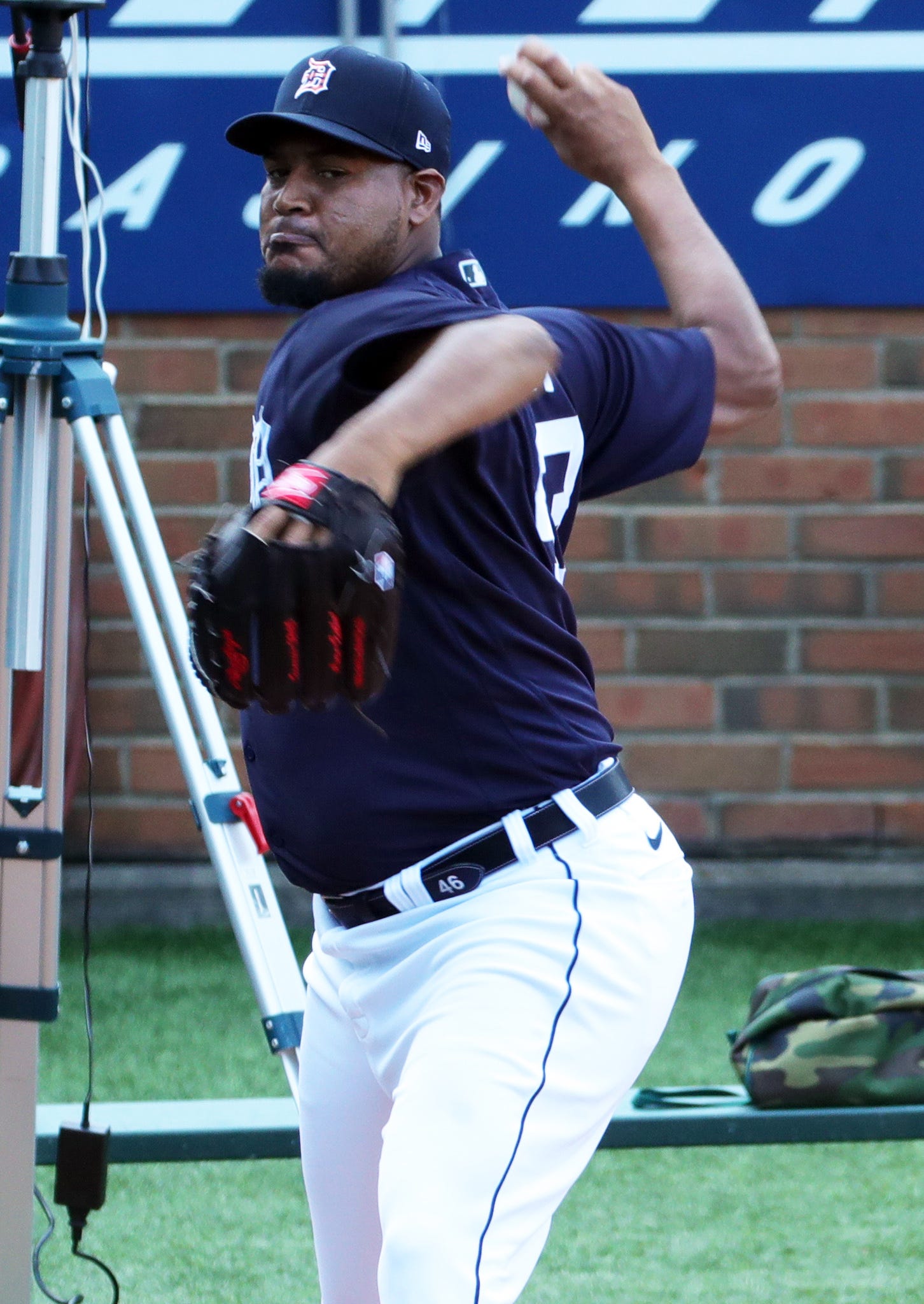 Detroit Tigers' Riley Greene shows smooth swing at batting practice