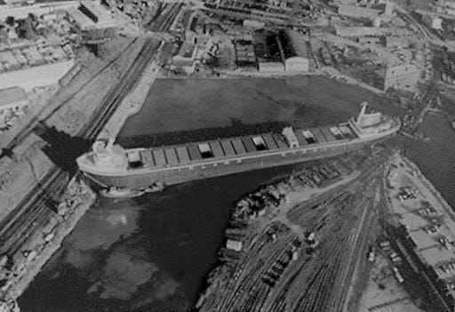 Manitowoc Shipbuilding lake freighter Ryerson departed 60 years ago