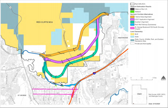 BLM to hold public meetings on UDOT's proposed Northern Corridor
