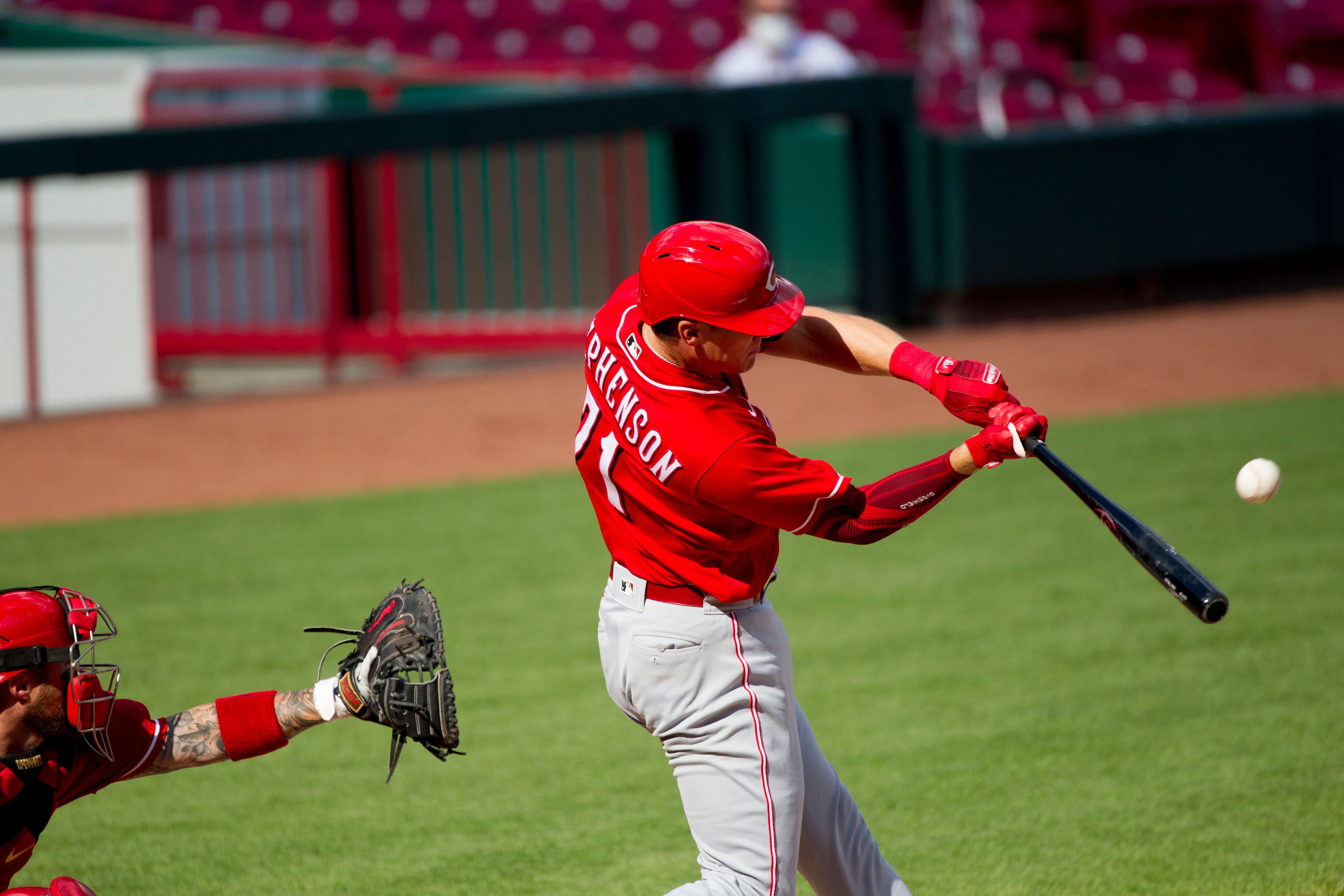 Tyler Stephenson is a call away from the Cincinnati Reds roster