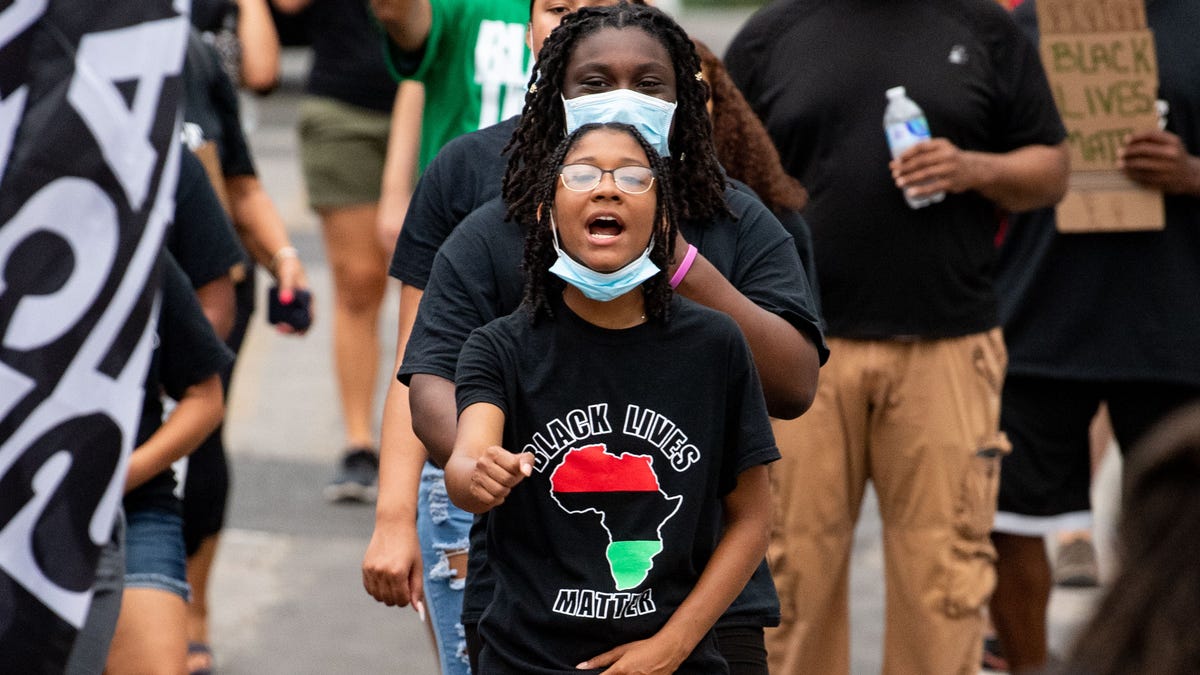 Photos: Lillie Belle Allen celebrated in march