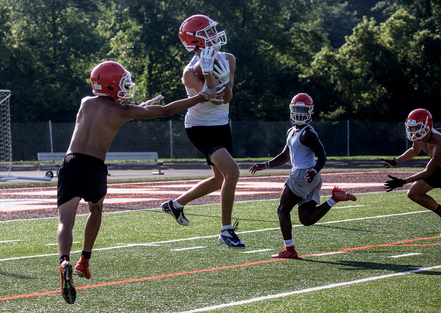 Heath football hungry to kick down door to LCL-Cardinal and playoffs