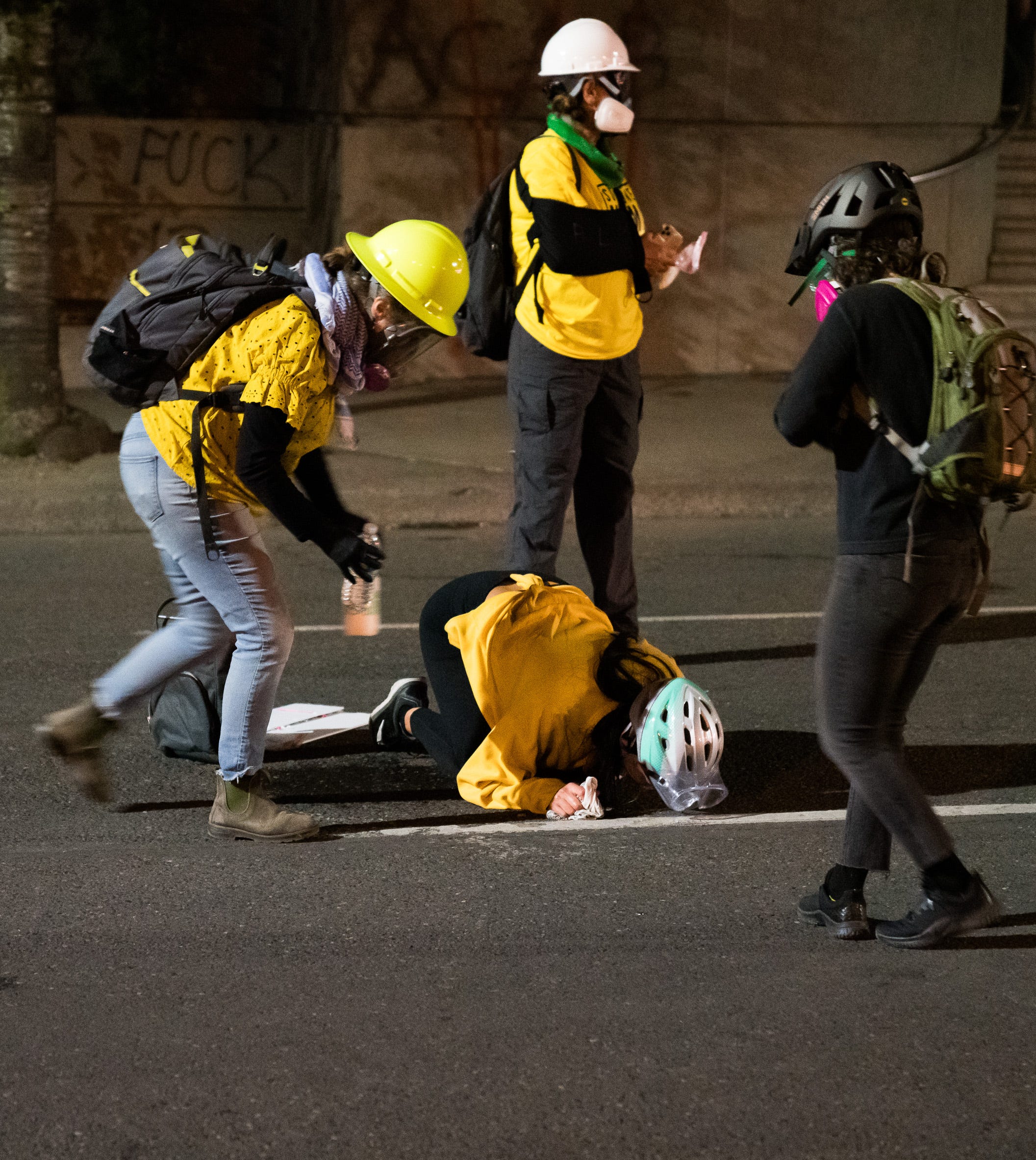 Portland protests: 100 photos, 100 days of Black lives matter effort