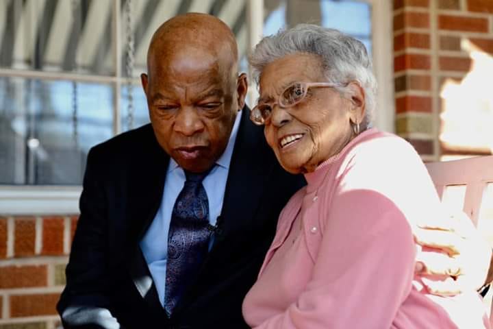 John Lewis showed up at her family home, bloody and seeking refuge