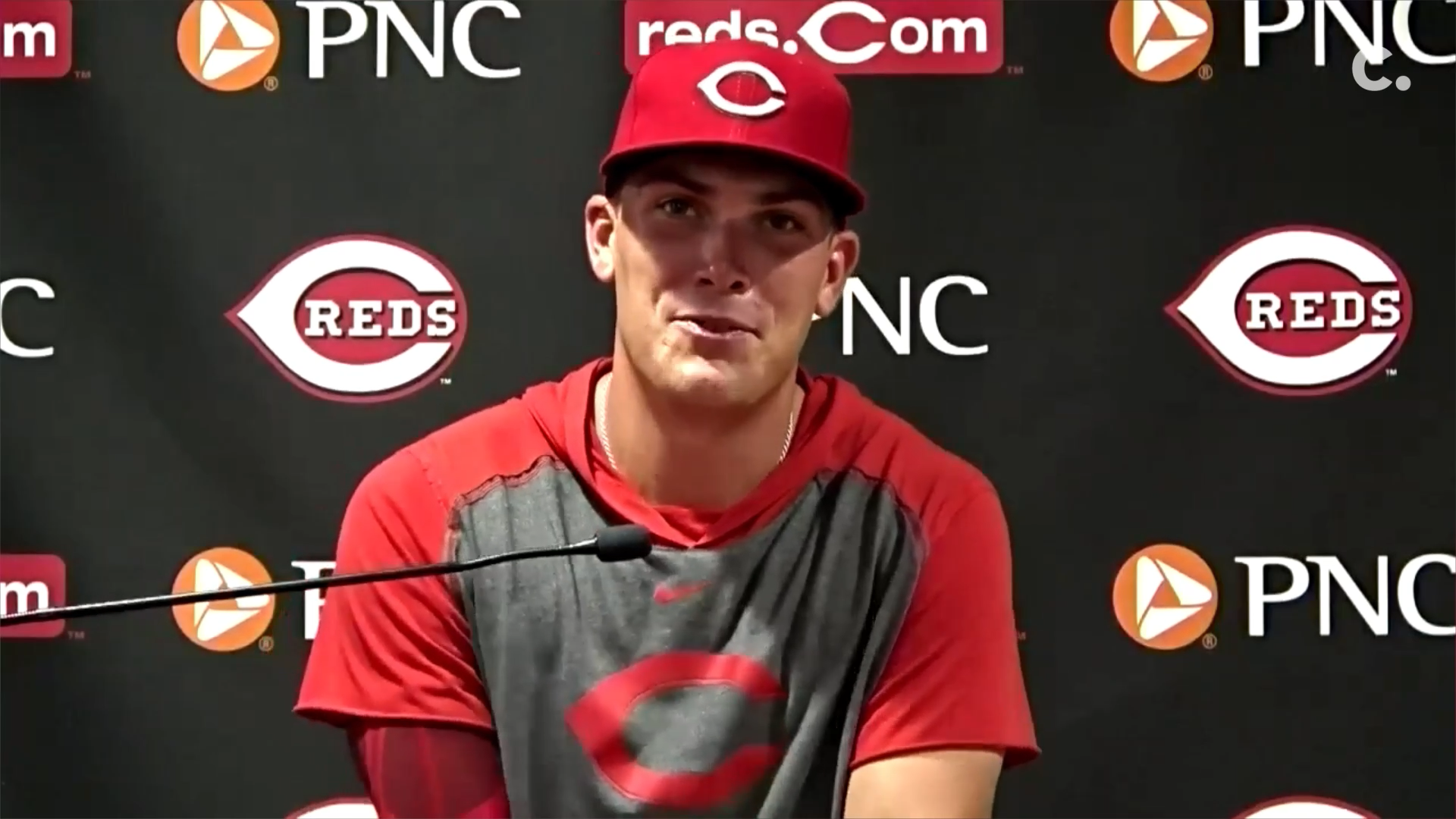 Cincinnati Reds' Tyler Stephenson homers in 1st at-bat in MLB debut