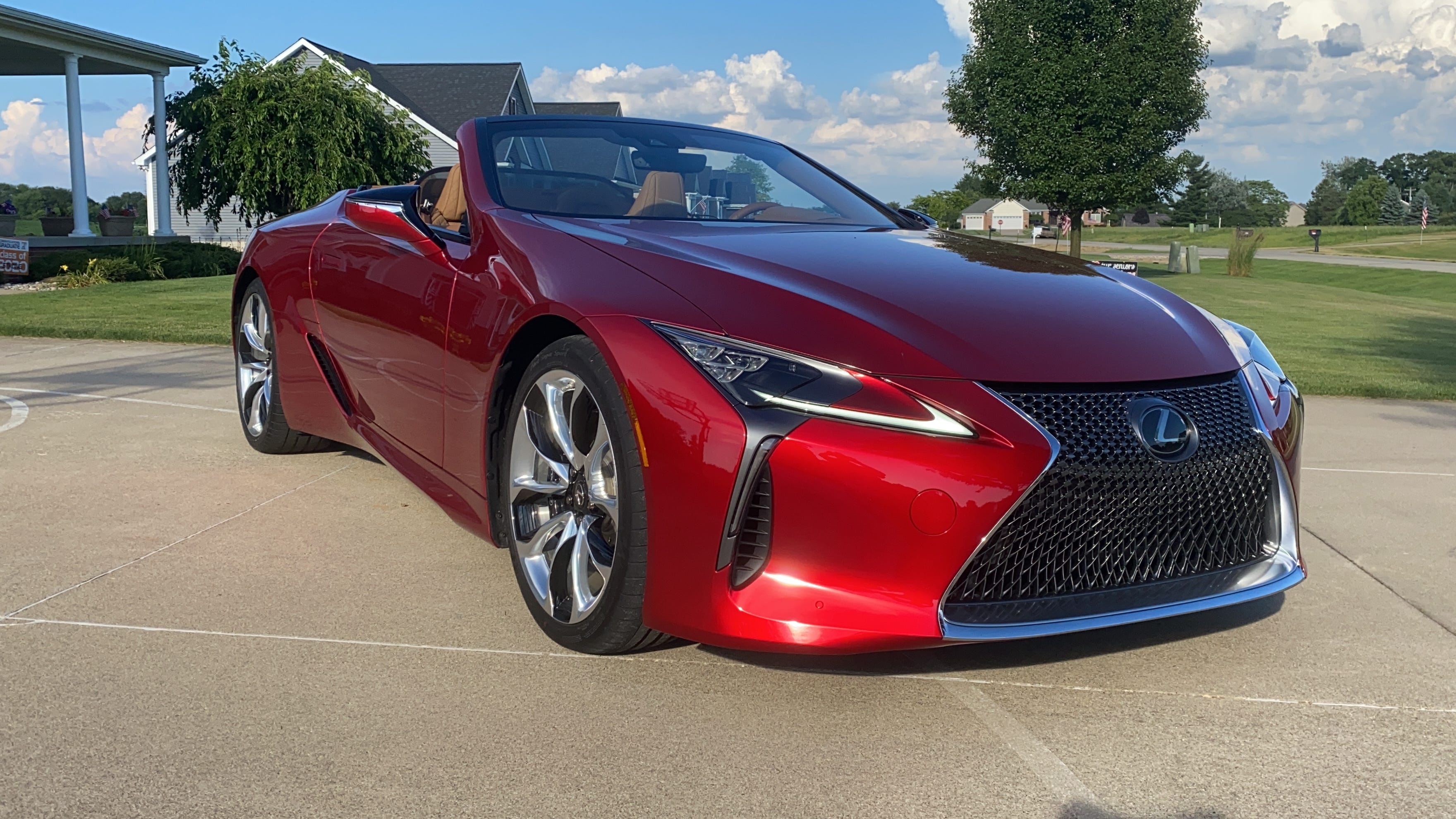 2021 Lexus LC 500 convertible takes the brand's style to new heights
