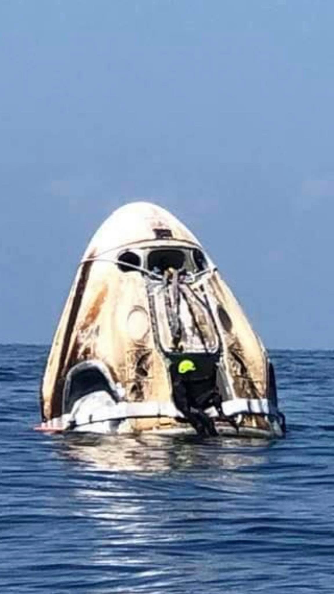 SpaceX landing: Boater in Gulf of Mexico says no one meant any harm