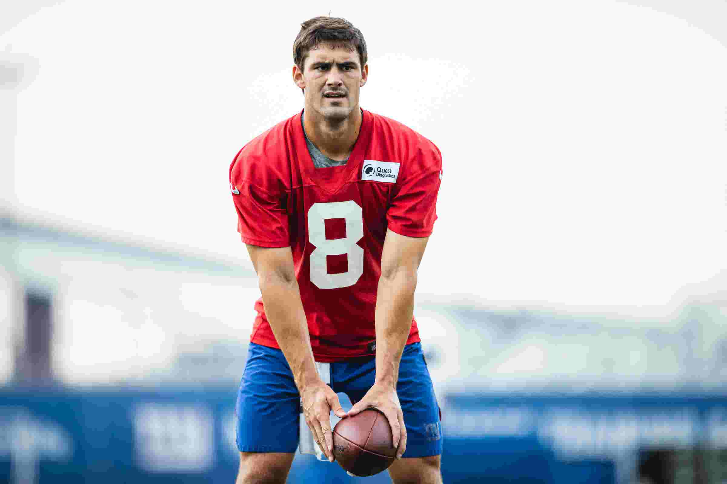 Watch: NY Giants QB Daniel Jones has worked on improving his strength Watch: NY Giants QB Daniel Jones has worked on improving his strength