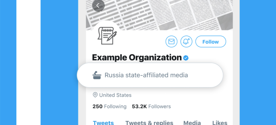 Twitter has new labels for government officials and state-backed media