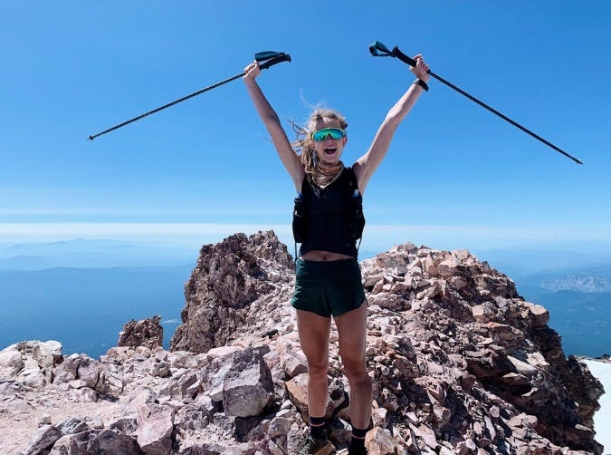 Fast ascent of Mt. Shasta: Bay Area woman sets a record
