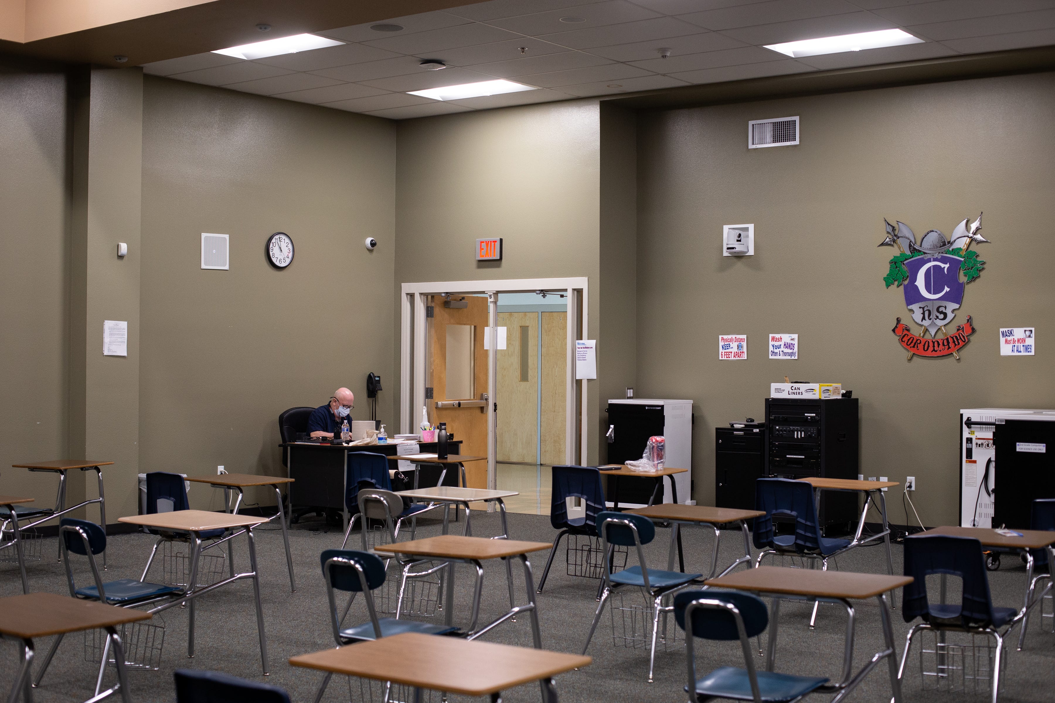 Arizona schools opened for on-site support with mixed results