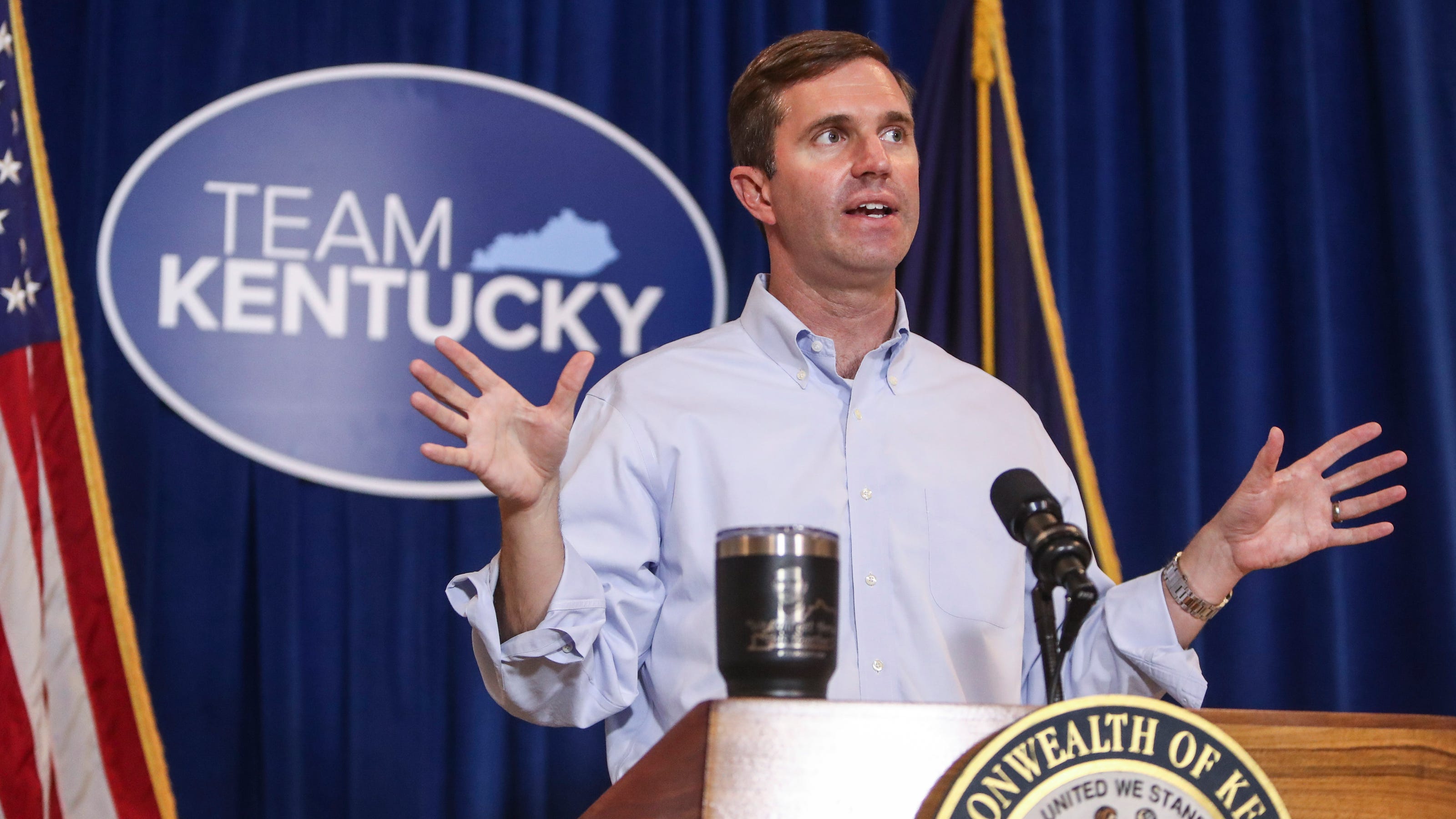 Kentucky Gov. Andy Beshear joins Midwest governors in COVID-19 video Kentucky Gov. Andy Beshear joins Midwest governors in COVID-19 video
