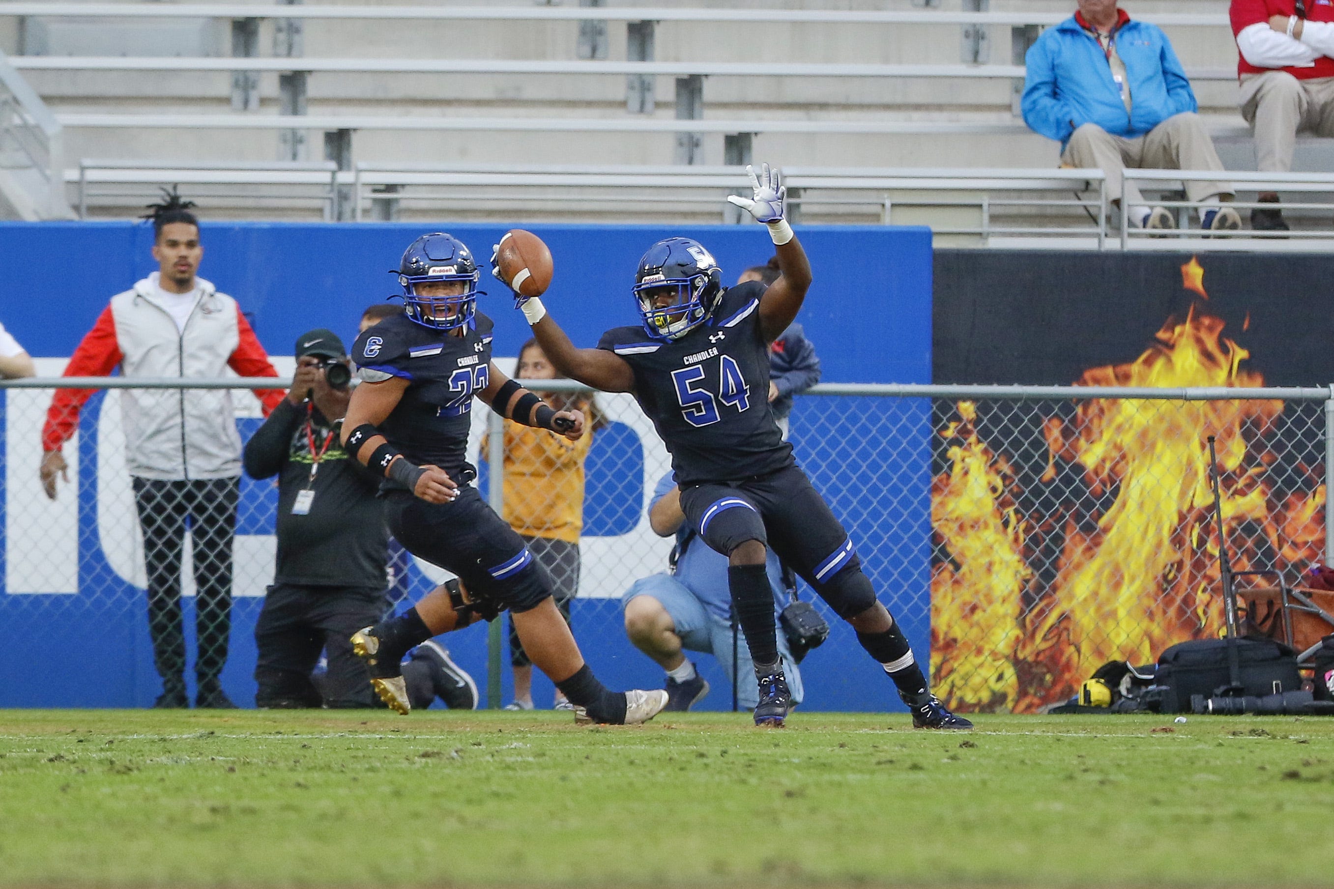 Chandler’s Brandon Buckner inherits father’s football passion