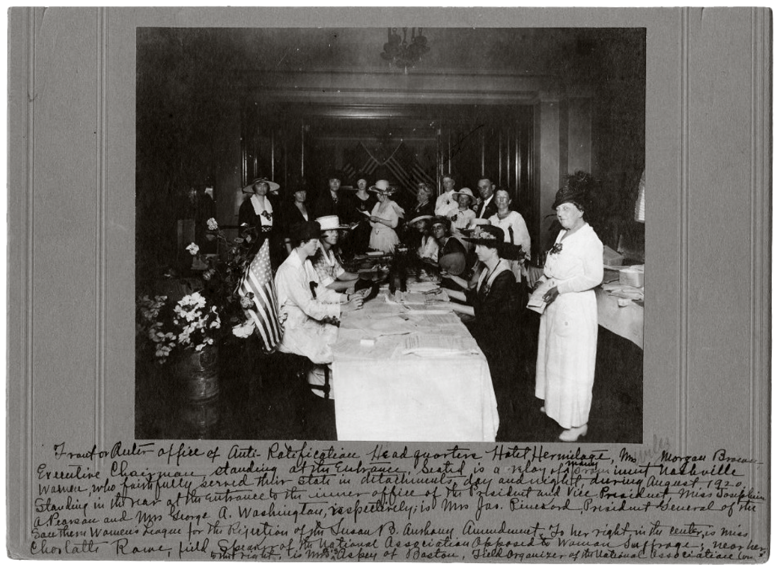 19th Amendment: Josephine Pearson fought against suffrage in Tennessee