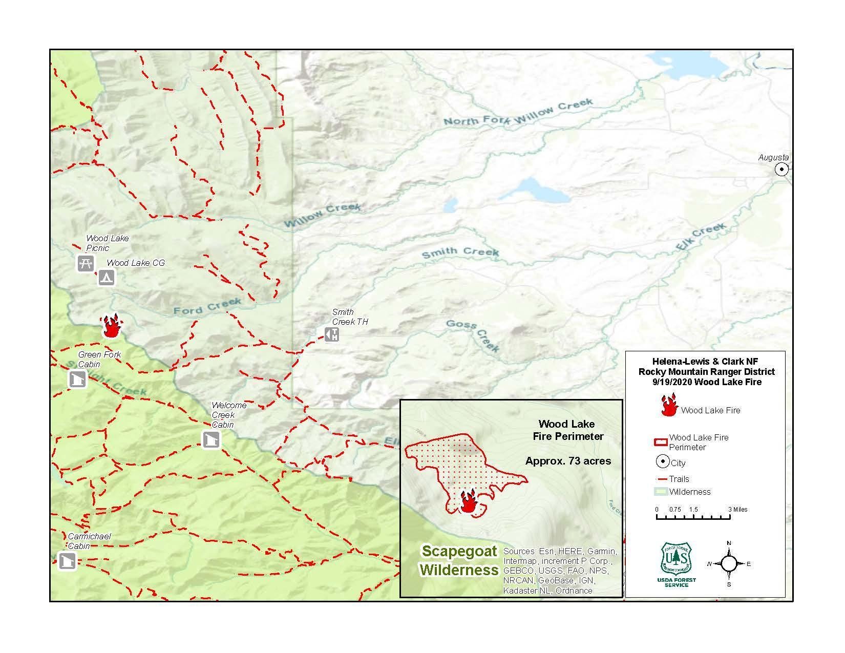 Montana wildfires: Yellowstone warns of Bear Creek fire, other blazes