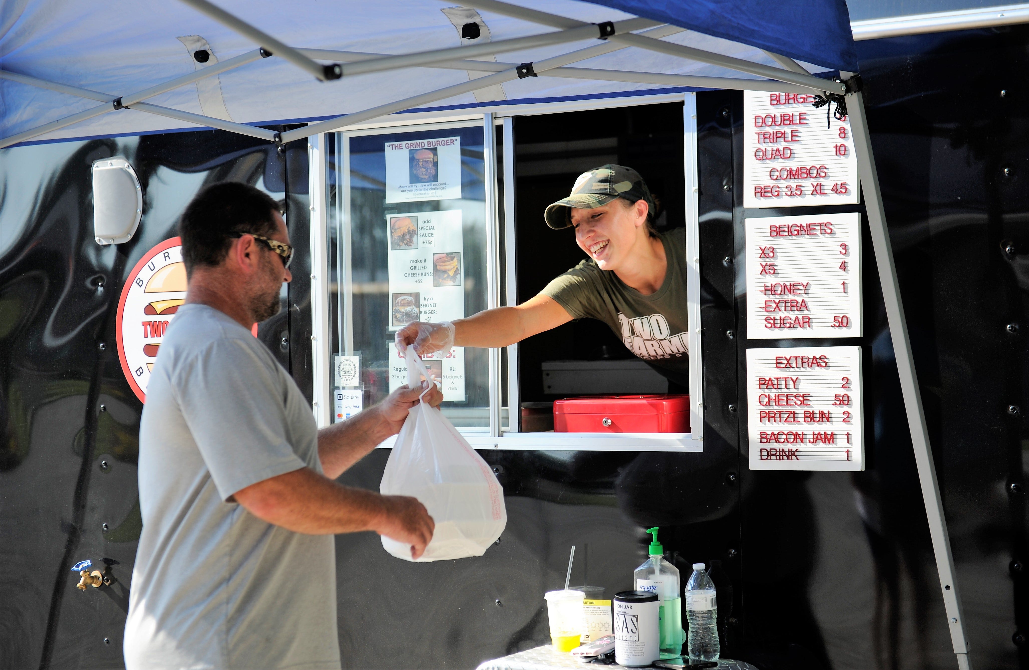 Two Farmers Burgers and Beignets truck brings new tastes to area