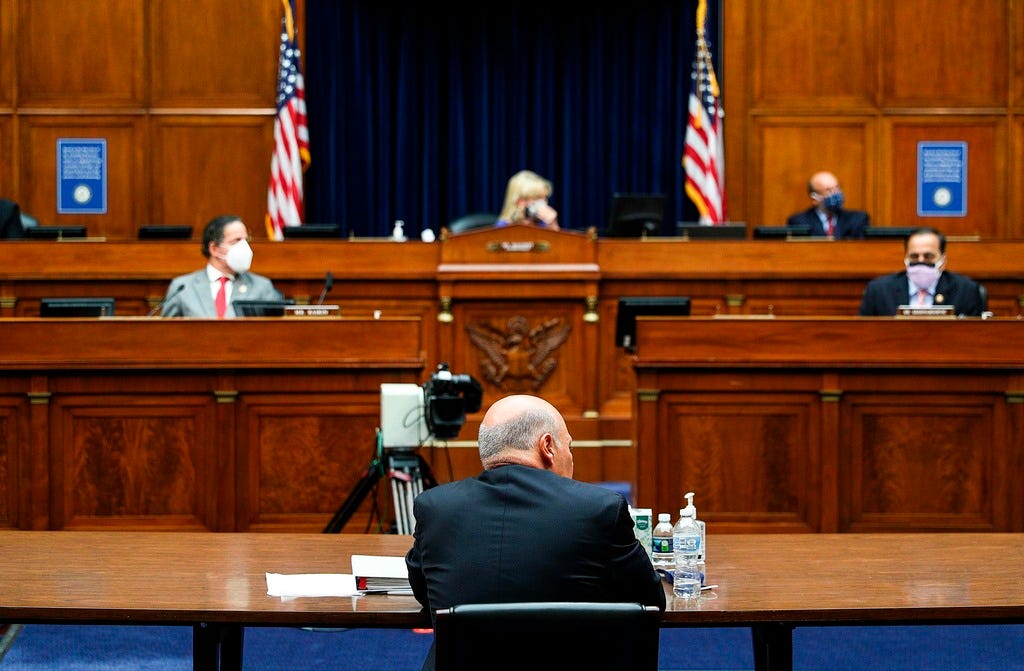 Trump's USPS head Louis DeJoy faces House lawmakers on election mail