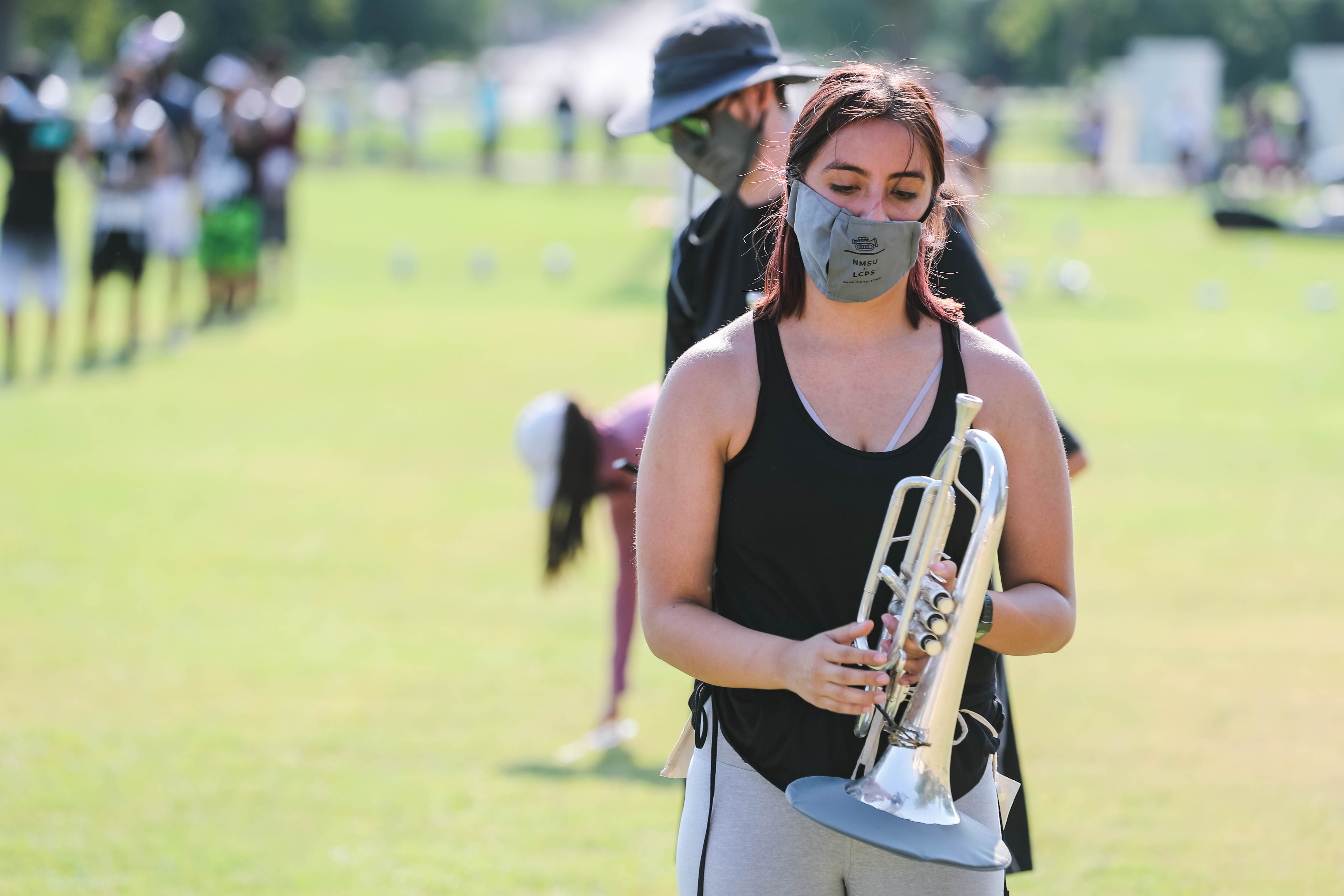 NMSU's Pride of New Mexico Marching Band adapts to coronavirus