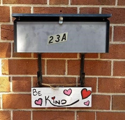 'Be Kind' signs appear in every state and 38 countries.