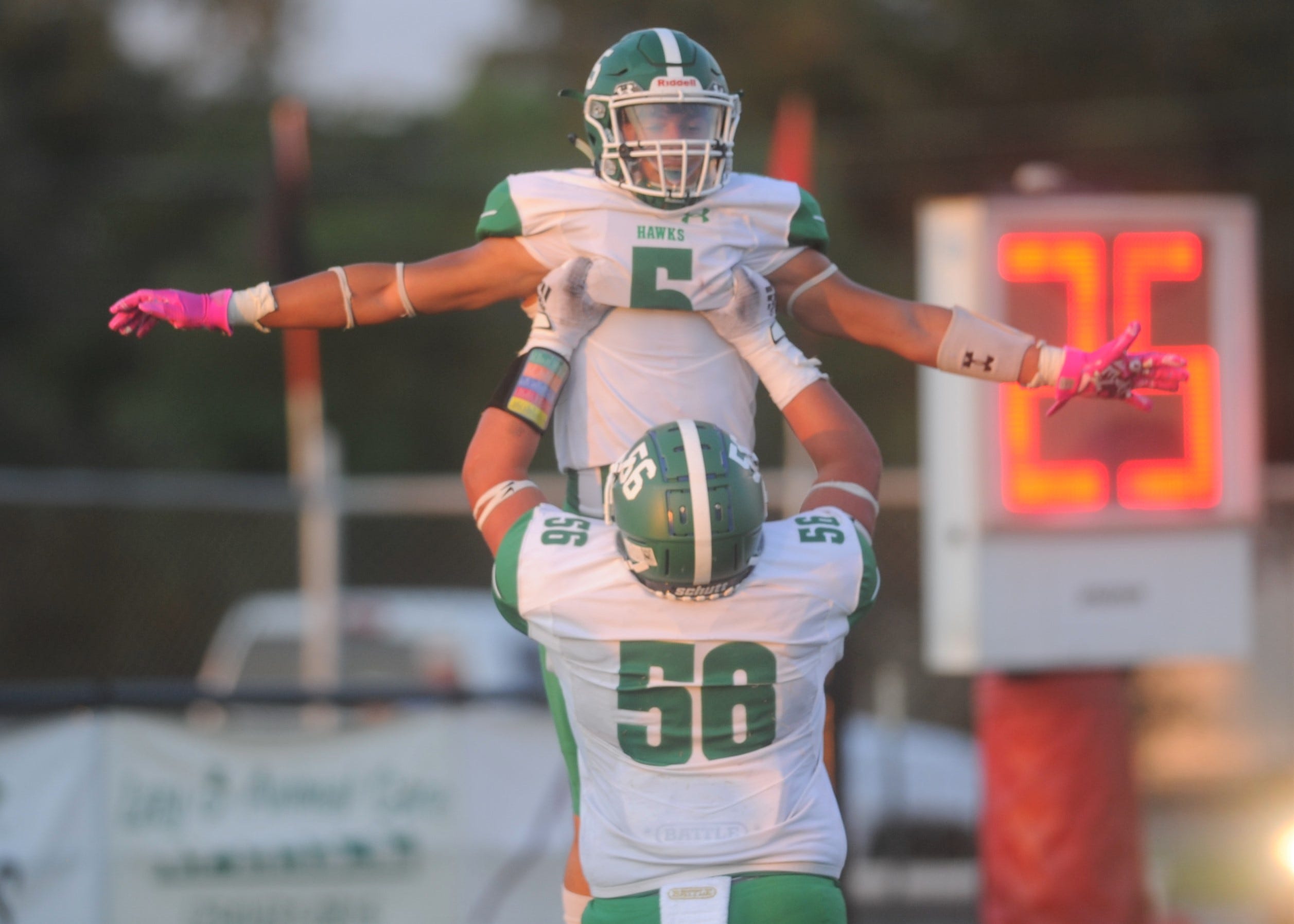 Chase Rios, Wall football rip short-handed Eastland in season opener