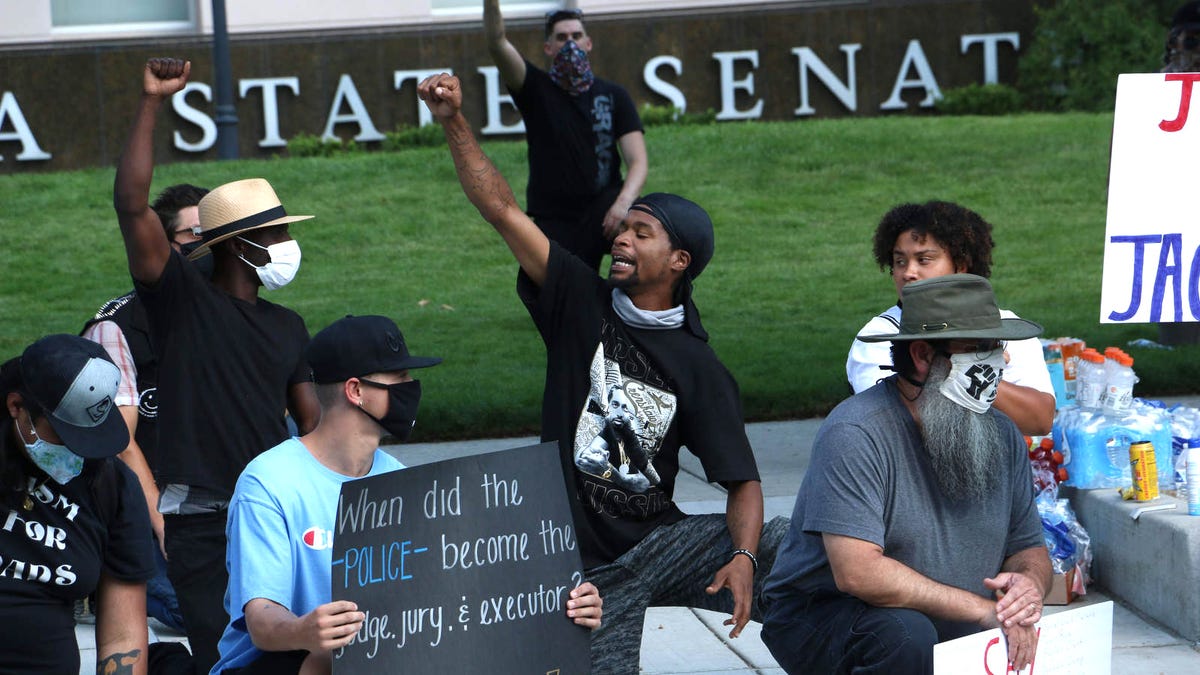 Photos: BLM holds peaceful protest in Carson City