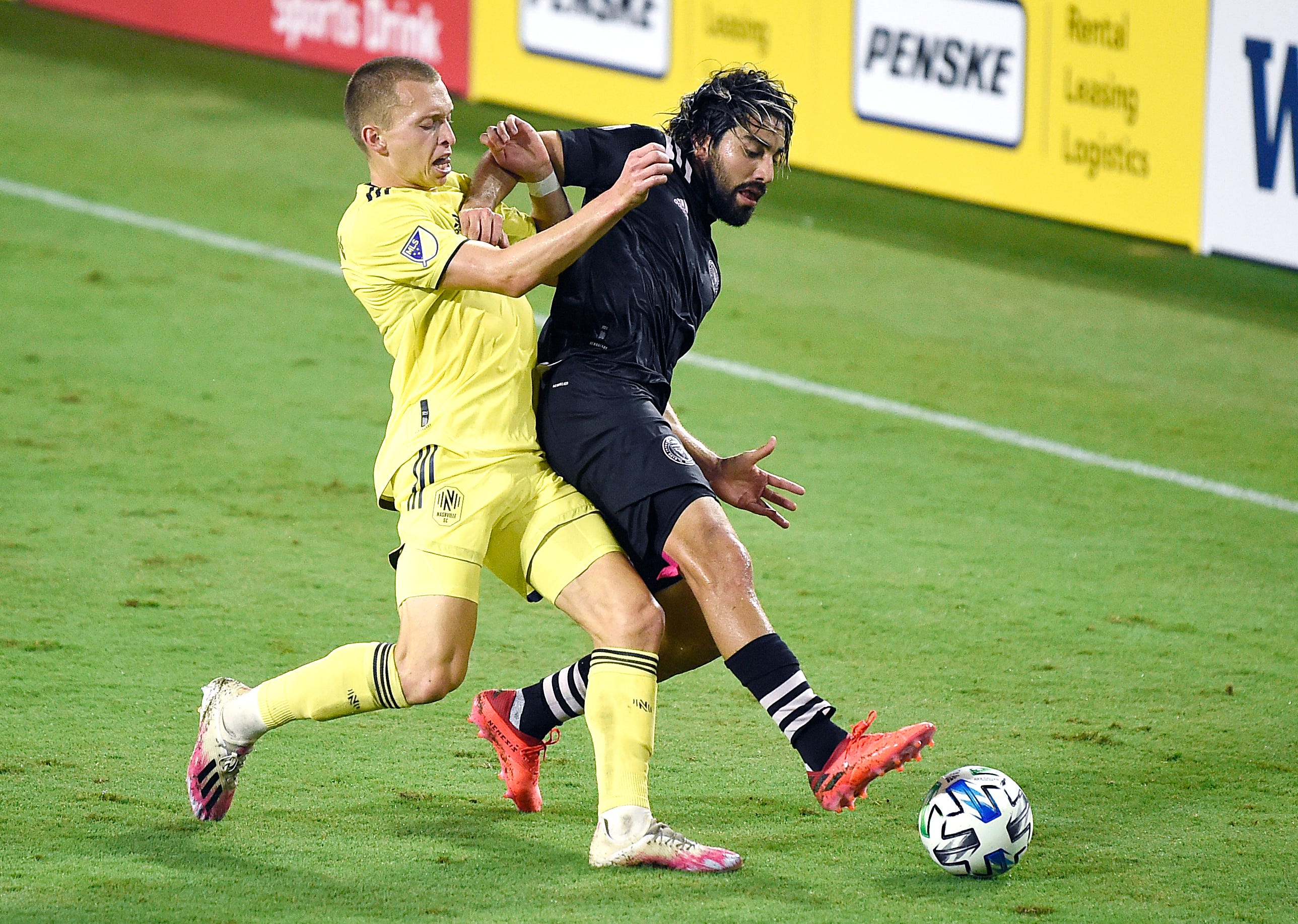 Has Inter Miami CF improved to Nashville SC's level in 2021?