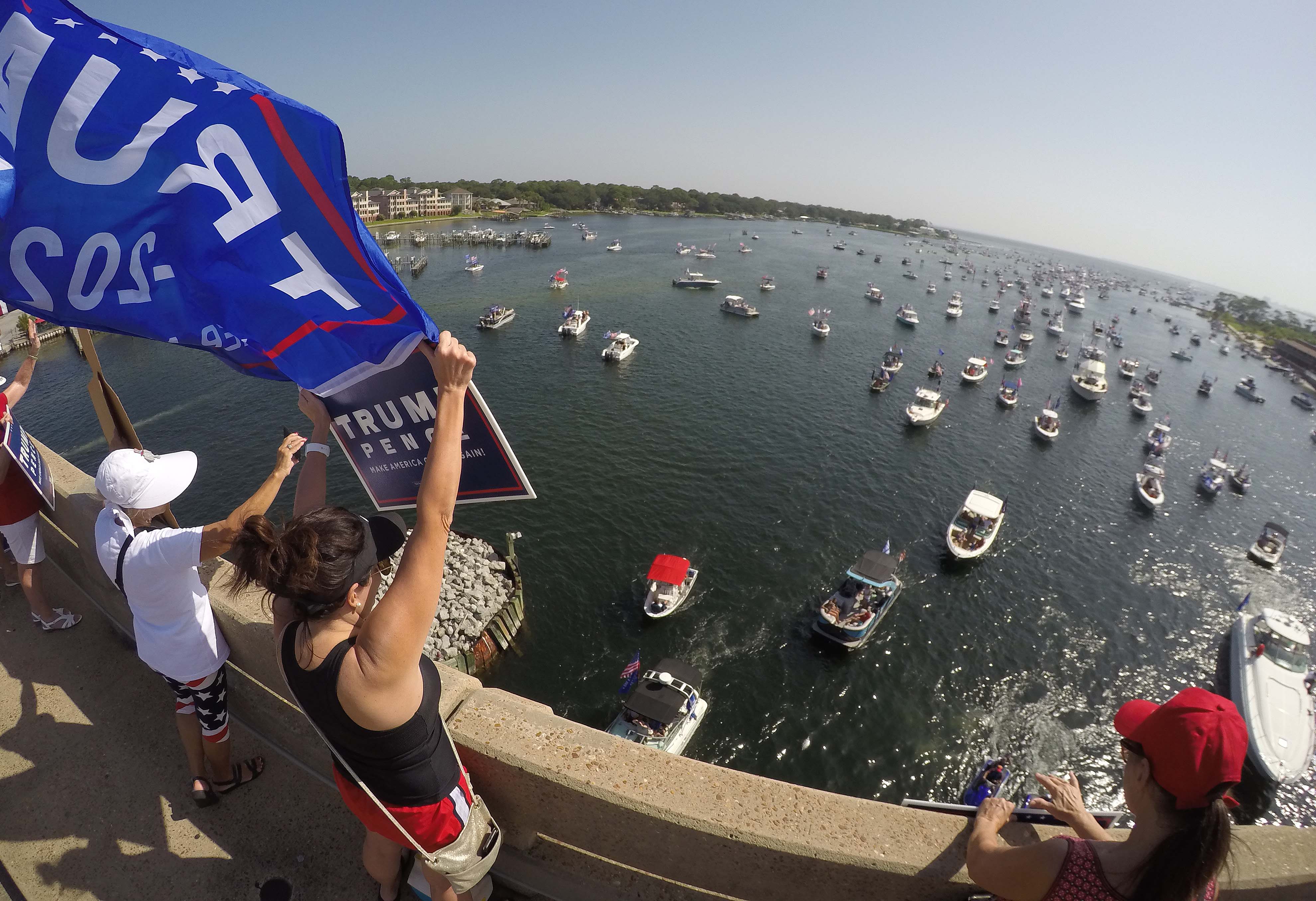 Crab Island Trump Flotilla seeks to be World’s Largest Boat Parade