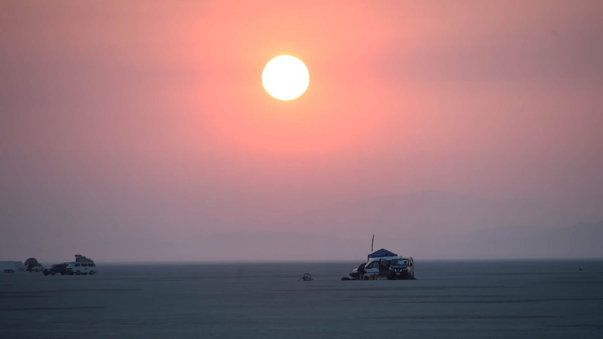 Burning Man weekend: Sunrise over the Black Rock Desert