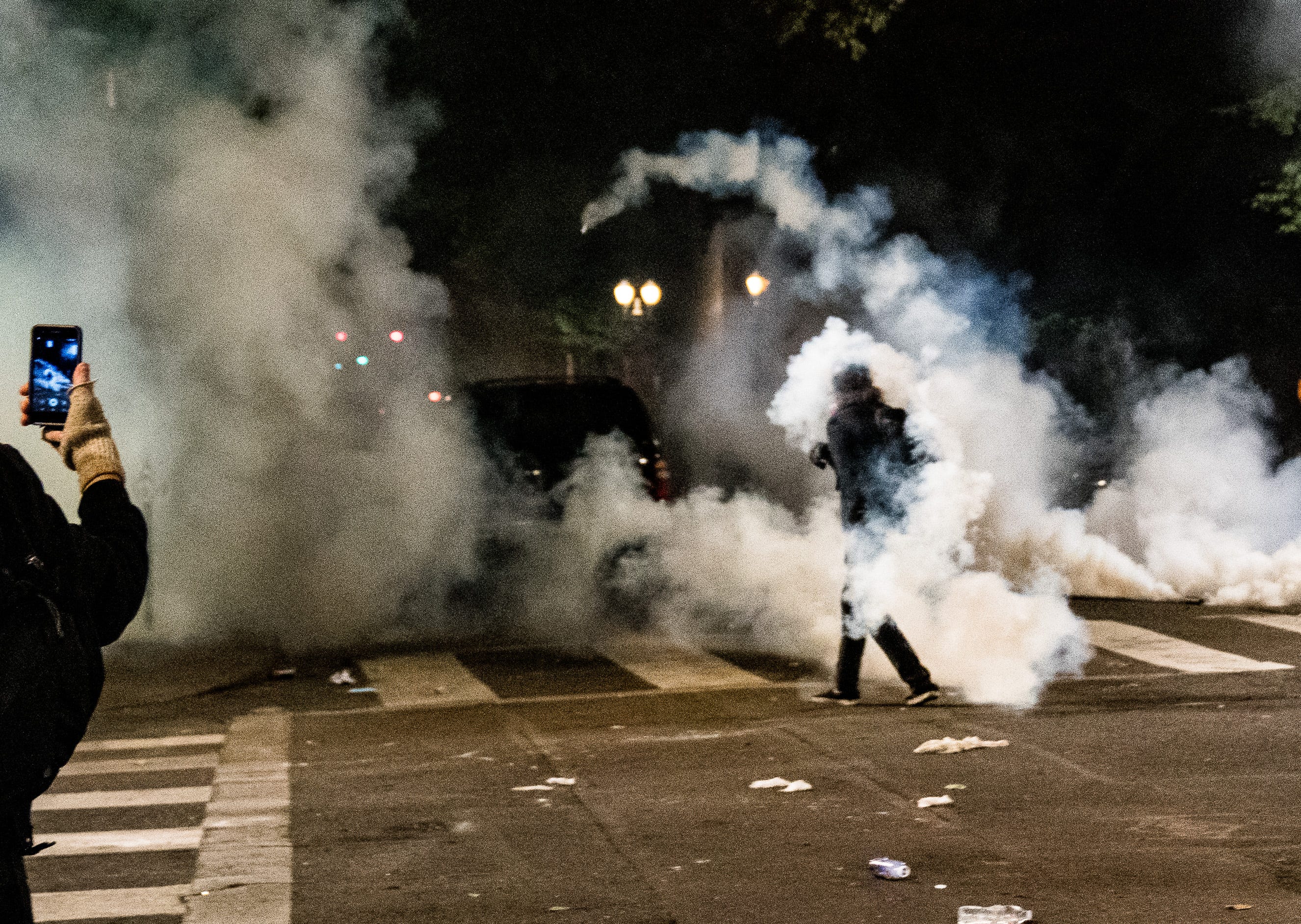 Portland protests: 100 photos, 100 days of Black lives matter effort